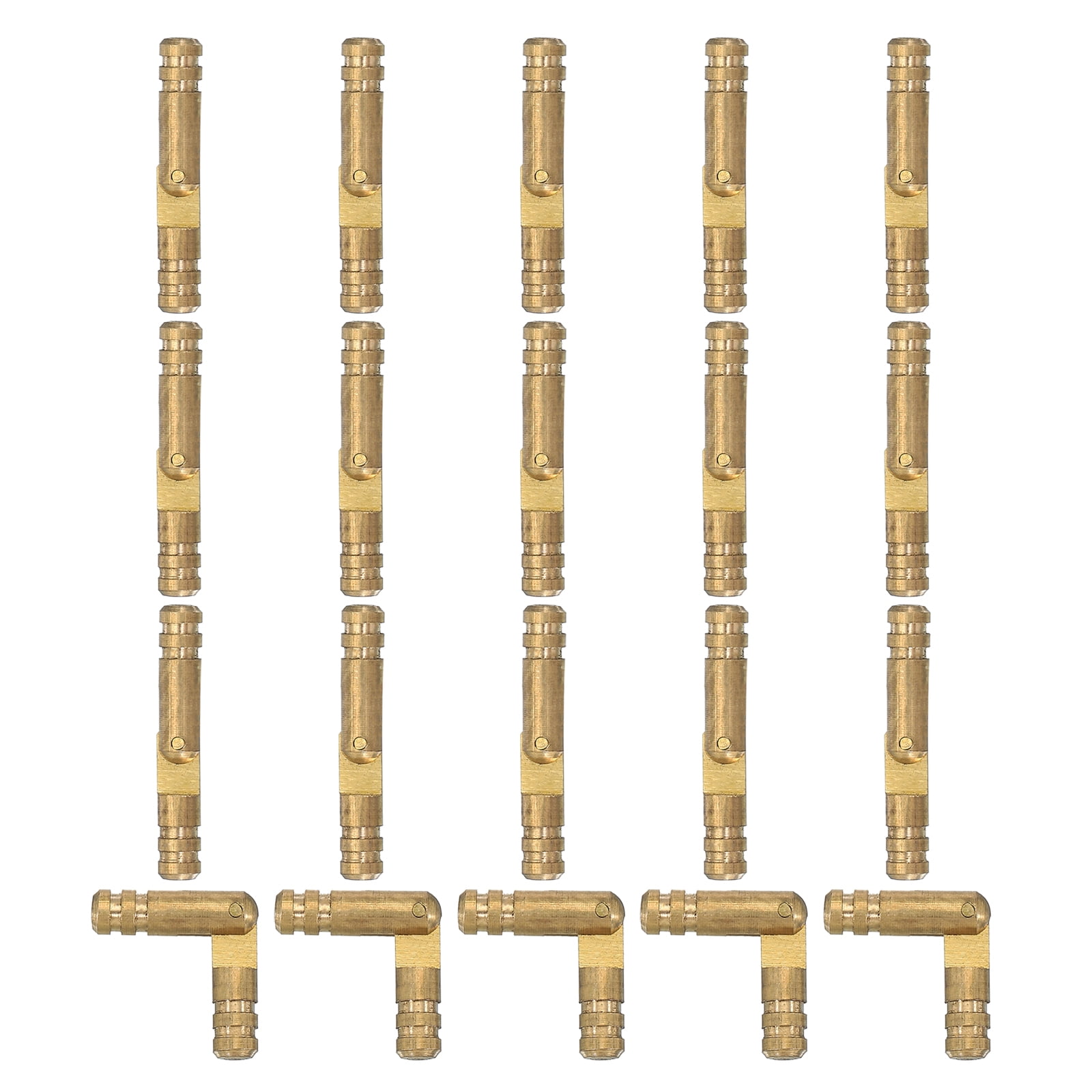 Uxcell Hidden Brass Barrel Hinges Invisible Hinges Folding Support ...