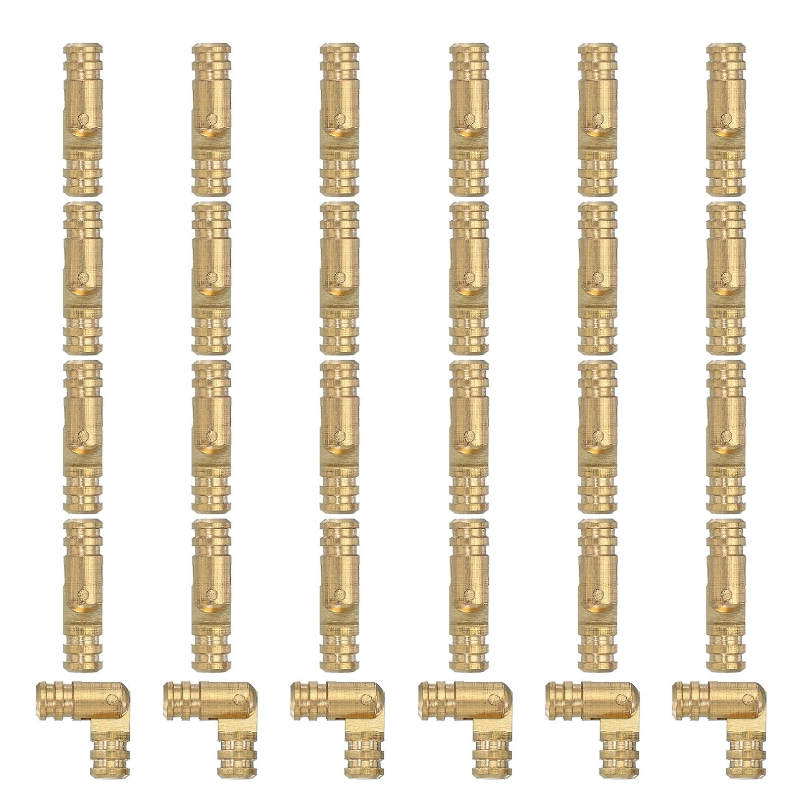 Uxcell Hidden Brass Barrel Hinges Invisible Hinges Folding Support ...