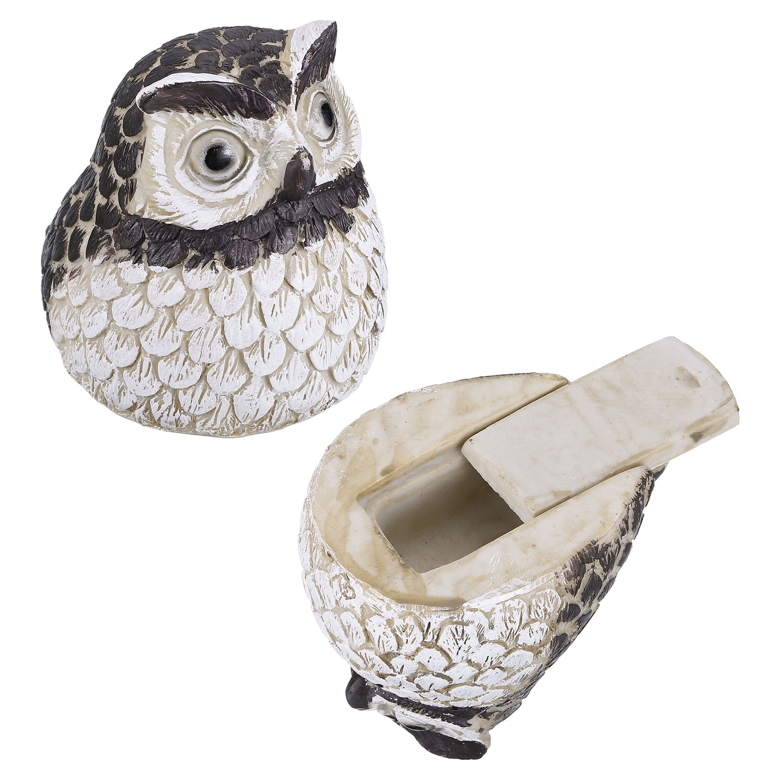 Uxcell Hide A Key Outside, Faux Owl Hide A Spare Key Outdoor Waterproof ...