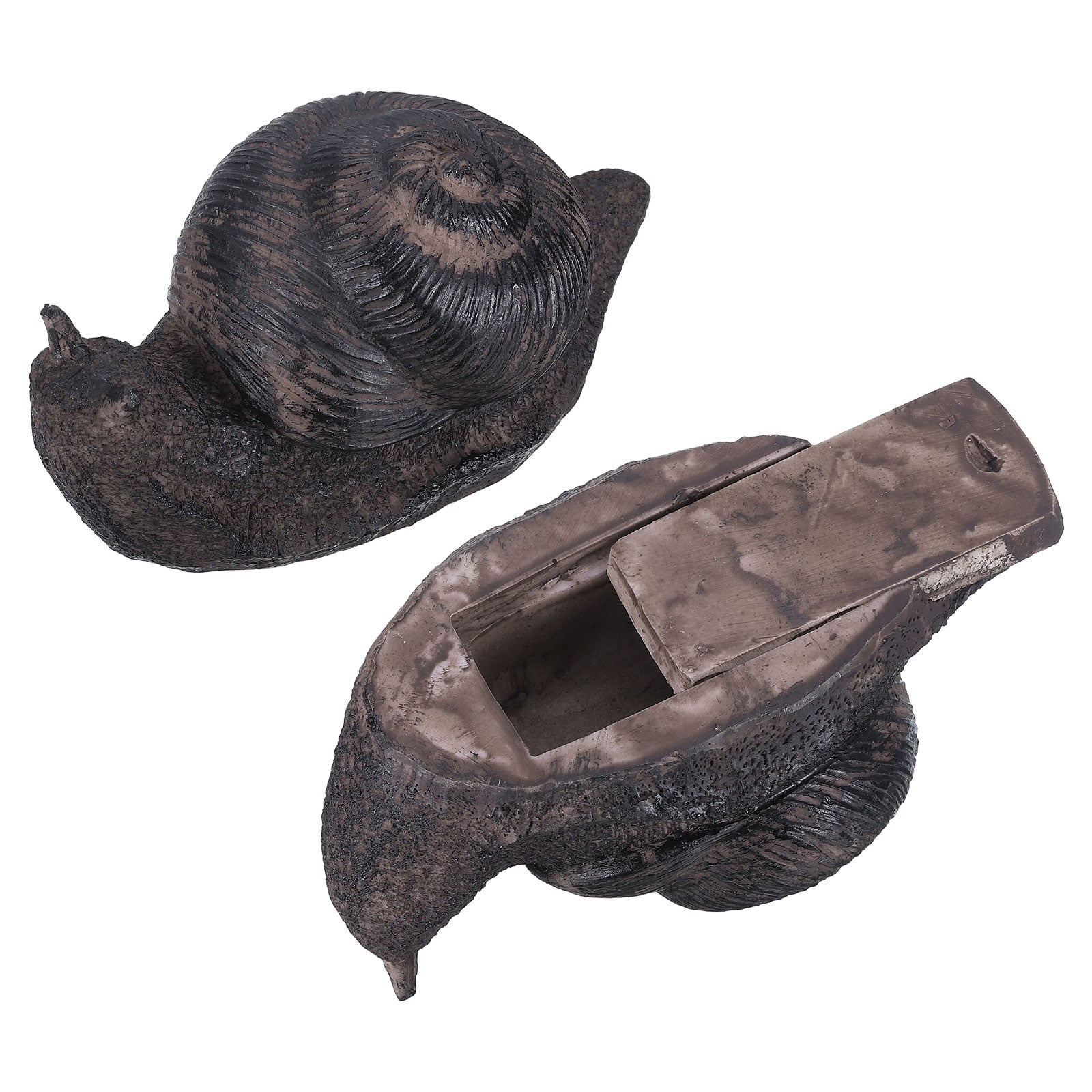 Uxcell Hide A Key Outside, Faux Snail Hide A Spare Key Outdoor ...