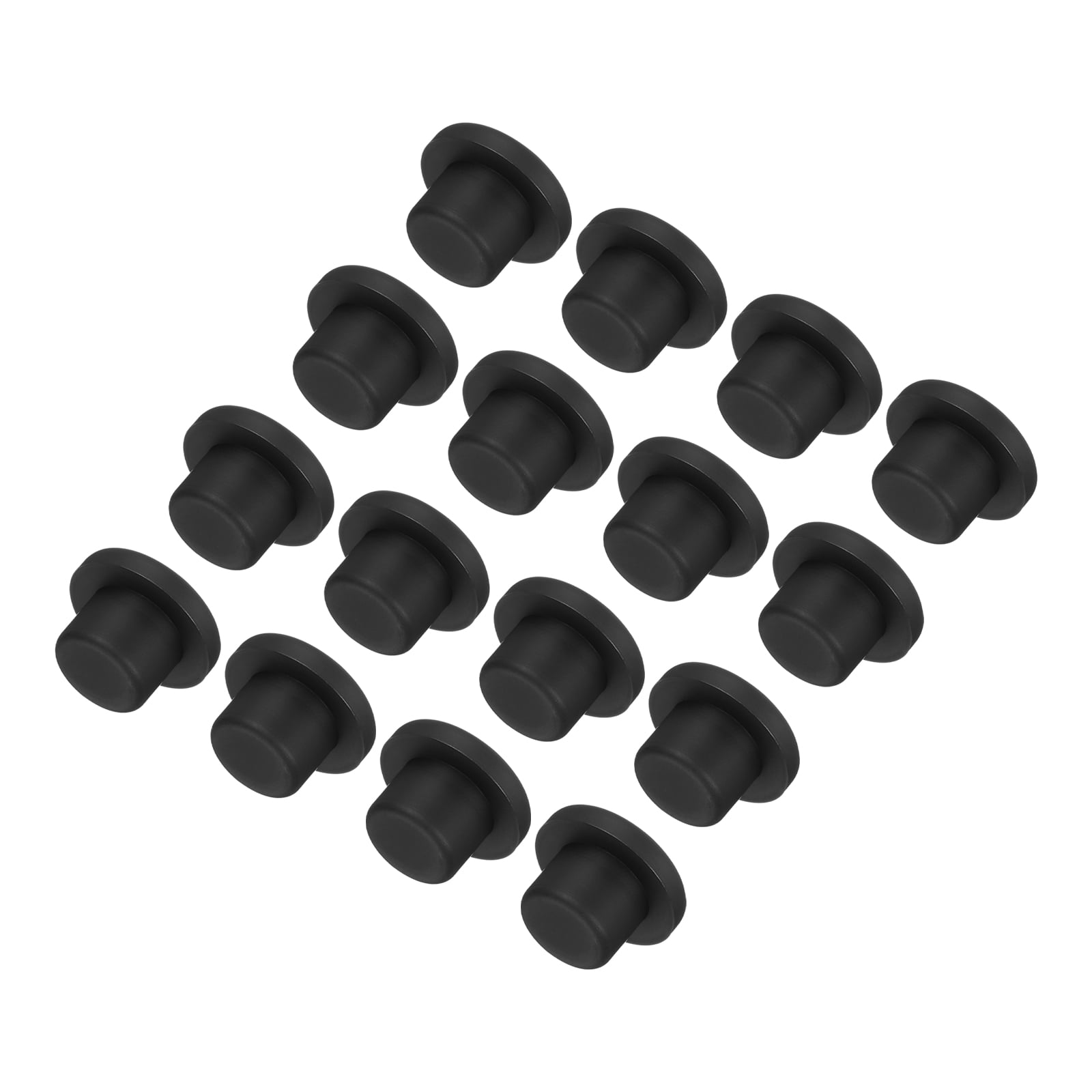 Uxcell High Temp Silicone Plug ID 14.1mm/0.56 Inch Solid for Sealing ...