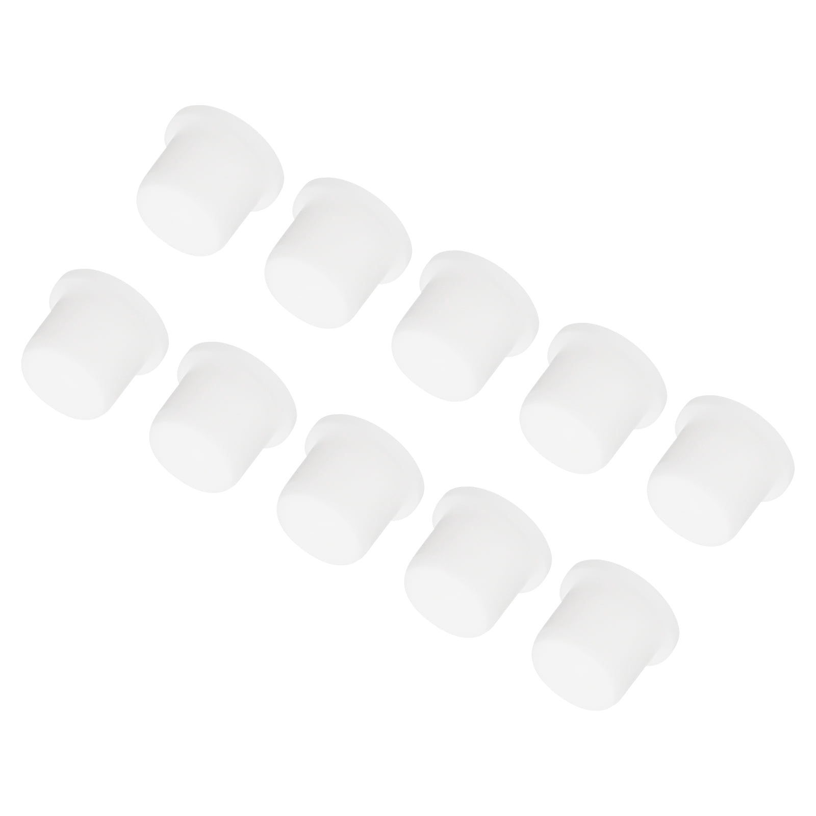 Uxcell High Temp Silicone Plug Mount Dia 10.5mm/0.4" t Shaped Solid ...