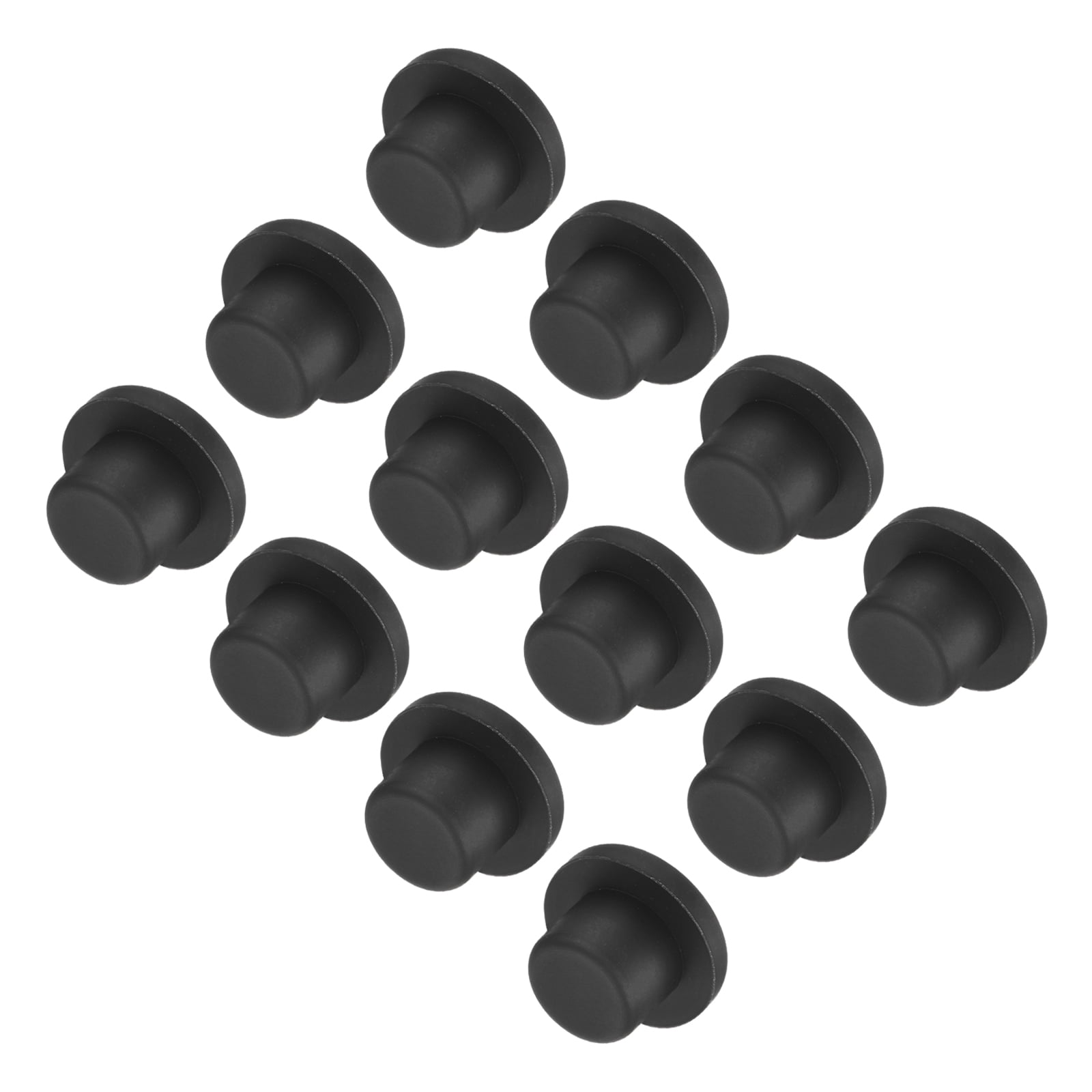 Uxcell High Temp Silicone Plug Mount Dia 14.1mm/0.56 inch t Shaped ...