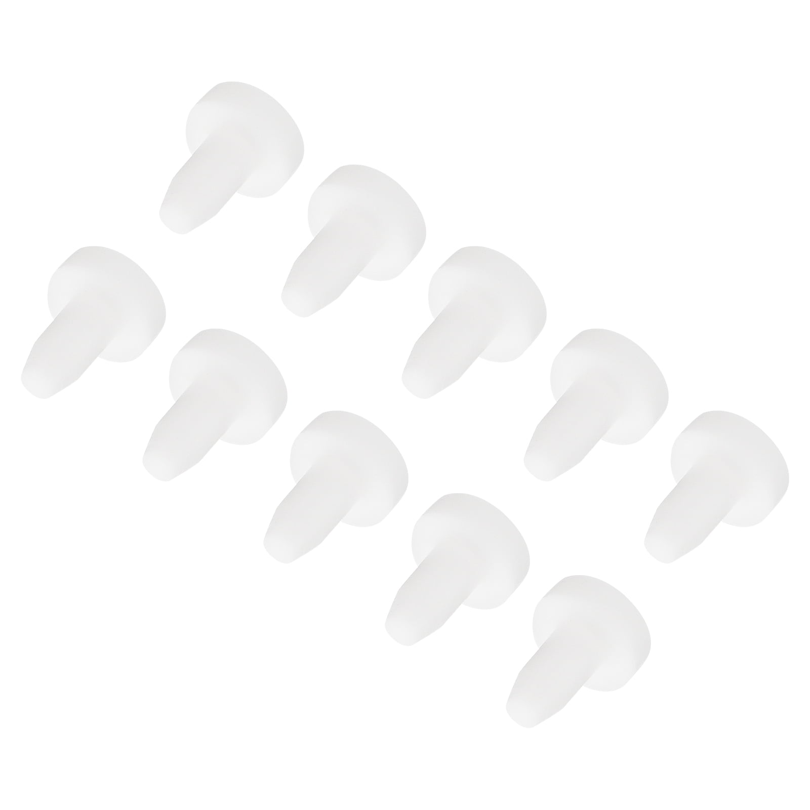 Uxcell High Temp Silicone Plug Mount Dia 2.7mm/0.1" t Shaped Solid ...