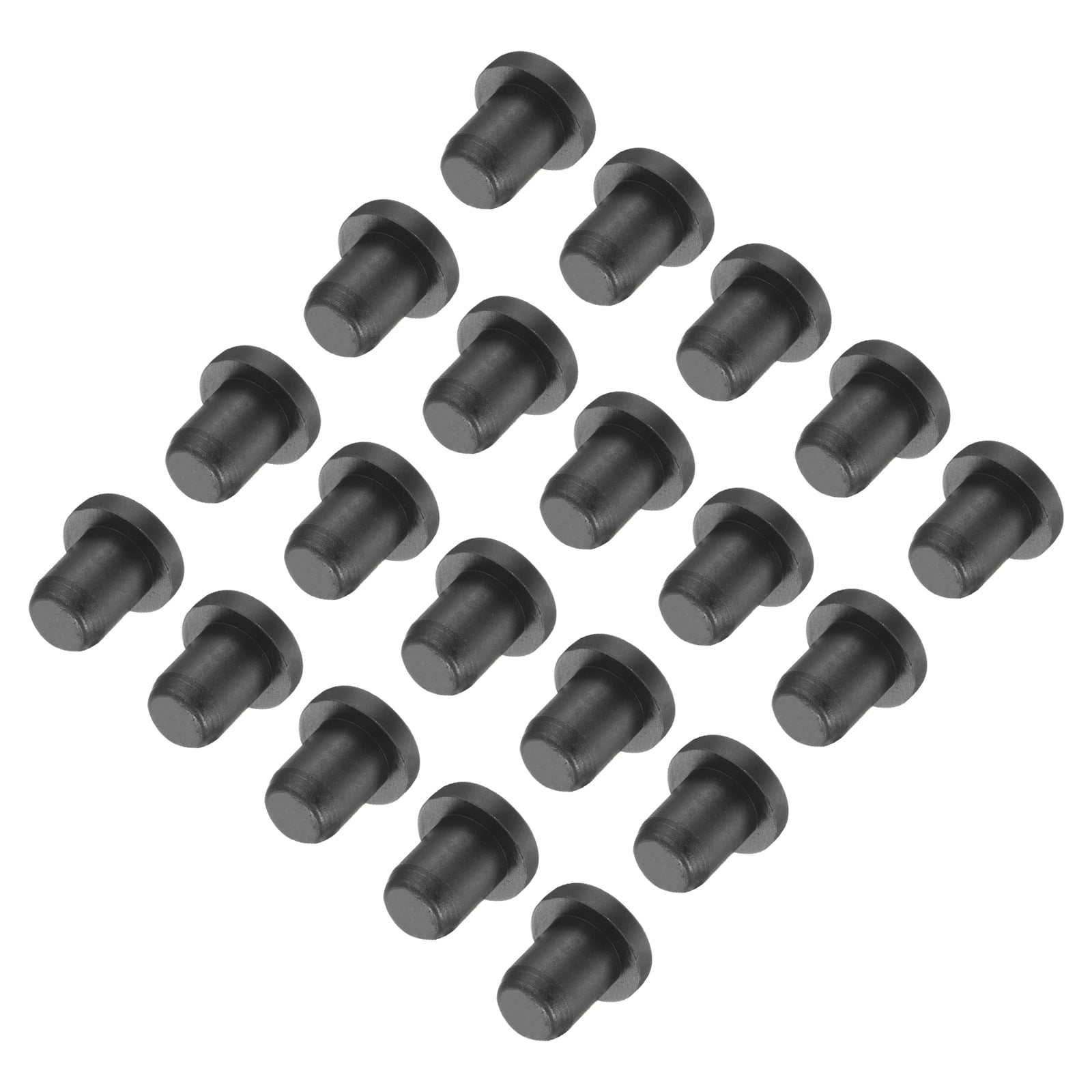 Uxcell High Temp Silicone Plug Mount Dia 5.5mm/0.22 inch t Shaped ...