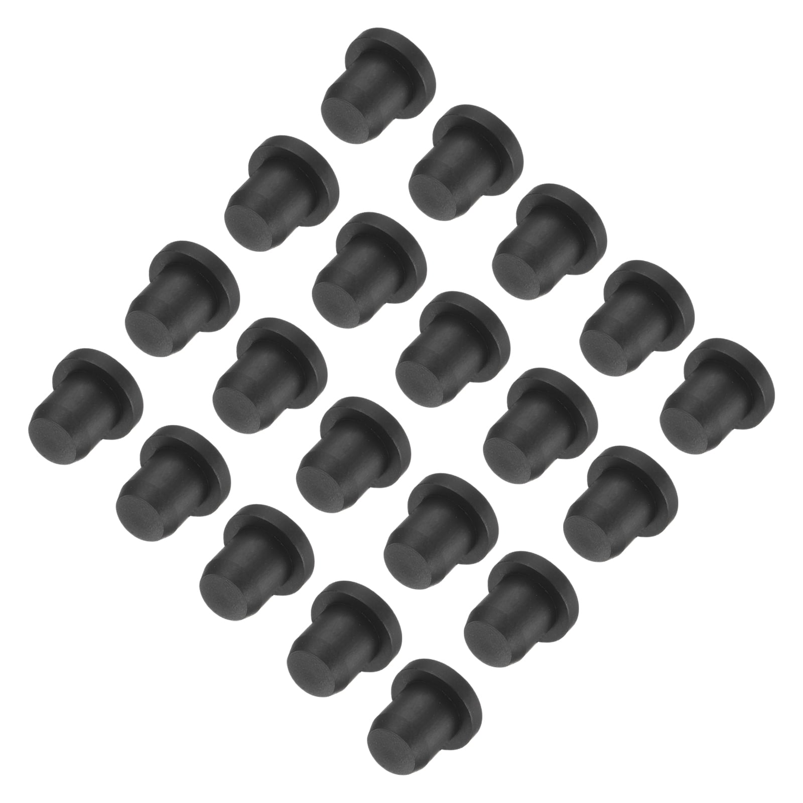 Uxcell High Temp Silicone Plug Mount Dia 6.5mm/0.26 inch t Shaped ...