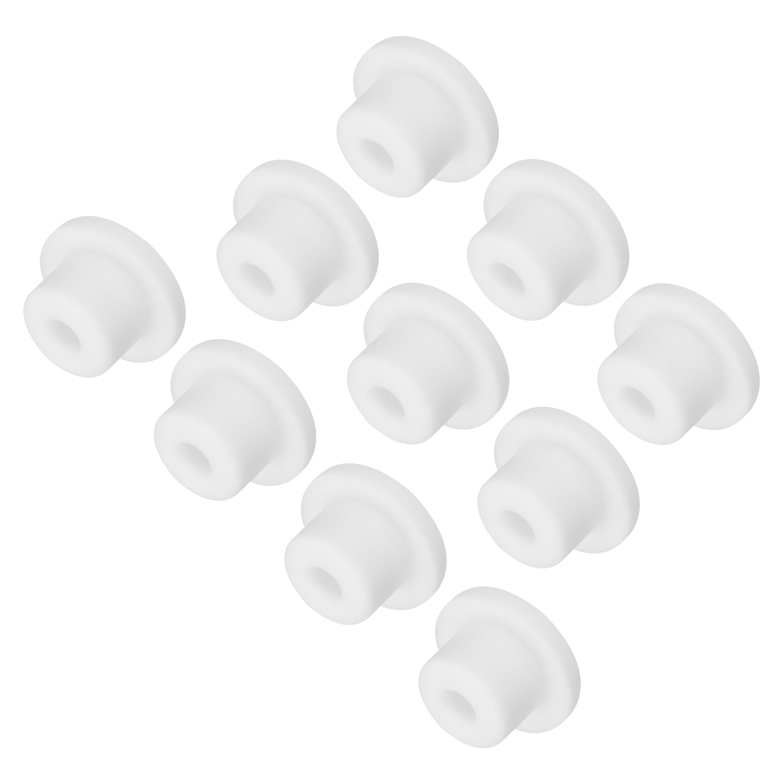 Uxcell High Temp Silicone Plug T Shaped Silicon Stopper for Powder ...