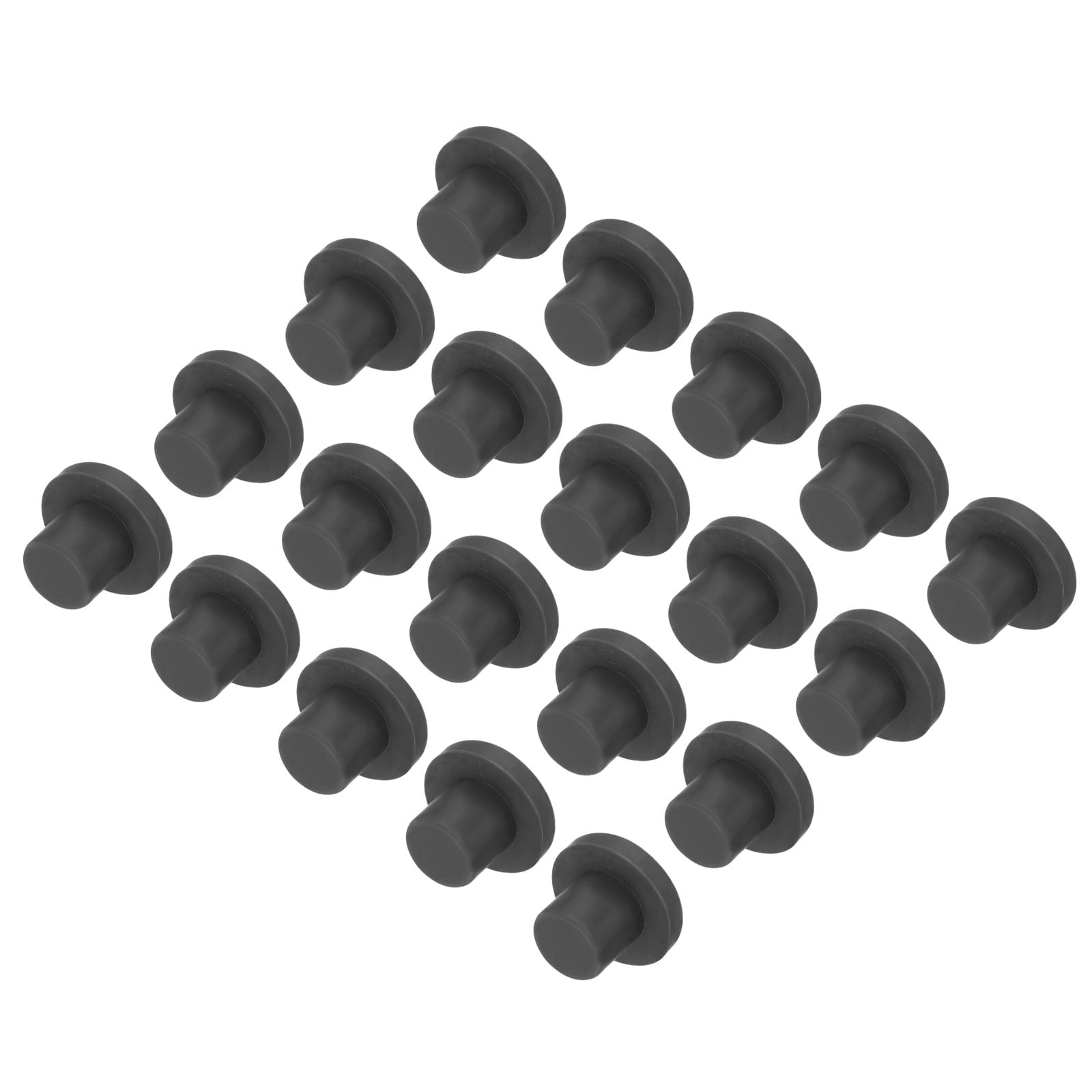 Uxcell High Temp Silicone Plug T Shaped Solid Silicon Stopper for ...