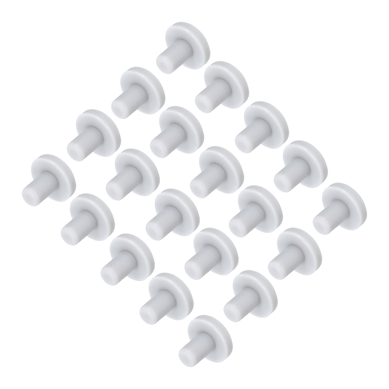 Uxcell High Temp Silicone Plug T Shaped Solid Silicon Stopper for ...