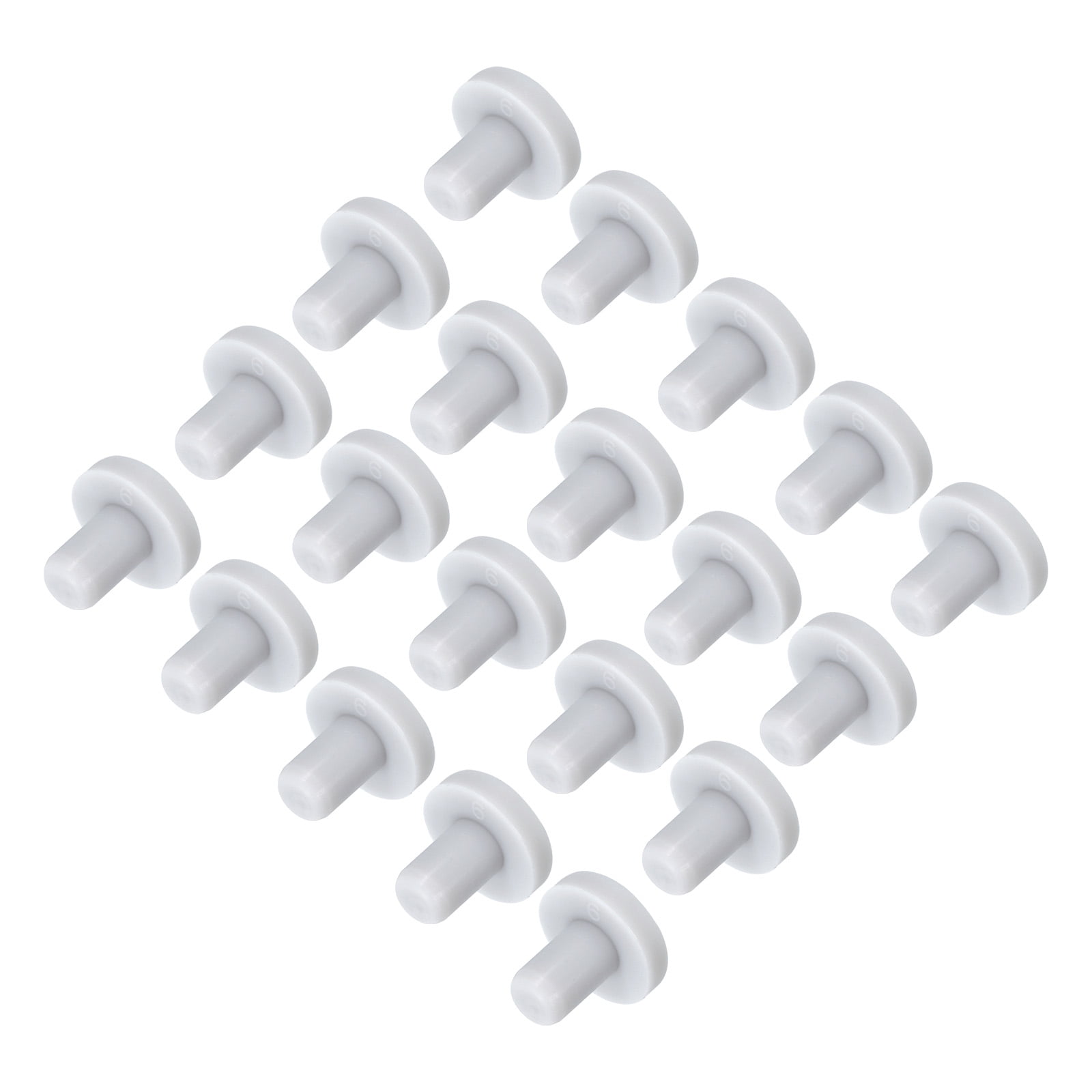Uxcell High Temp Silicone Plug T Shaped Solid Silicon Stopper for ...