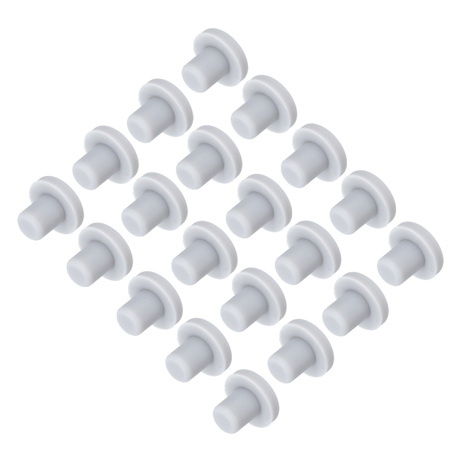 Uxcell High Temp Silicone Plug T Shaped Solid Silicon Stopper for ...