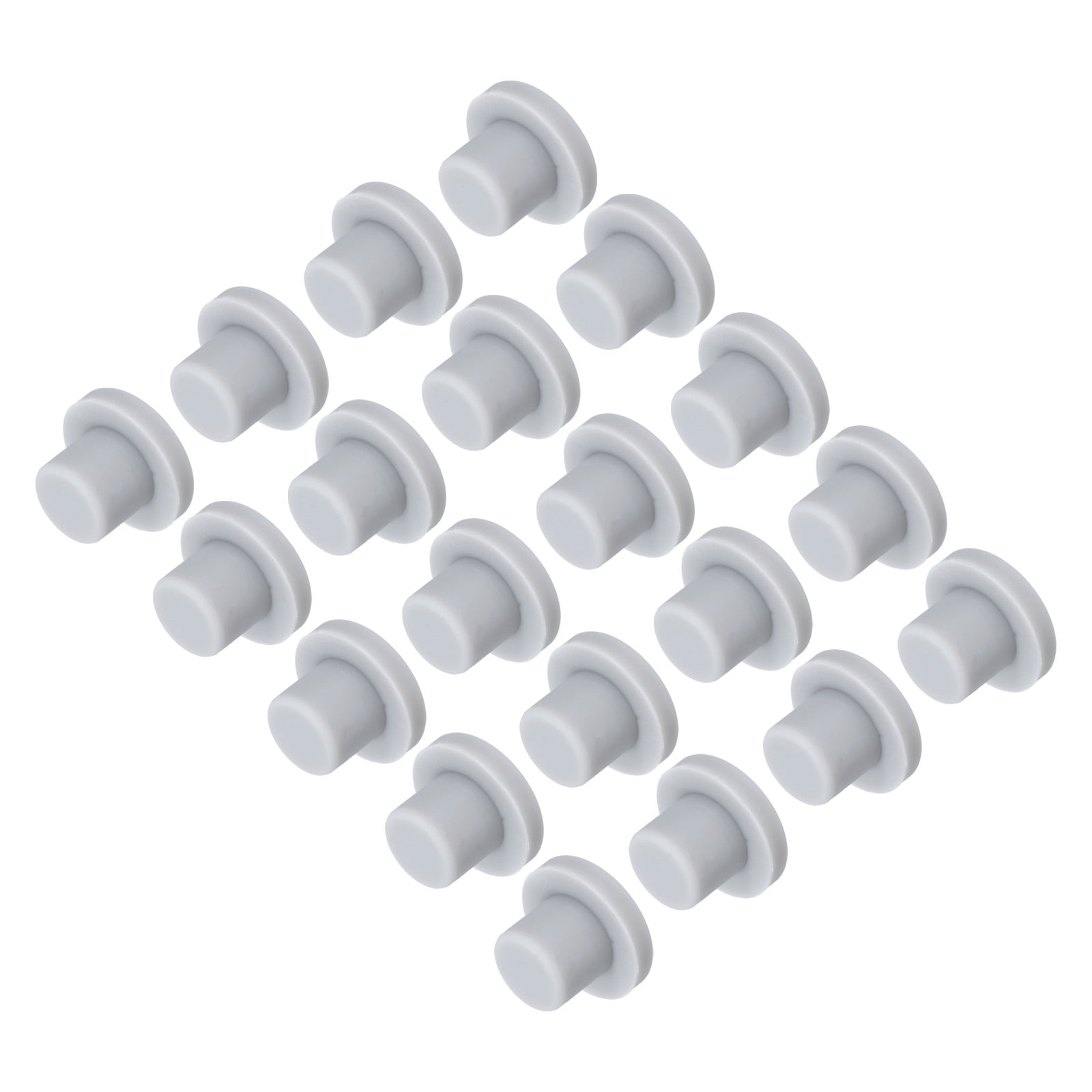 Uxcell High Temp Silicone Plug T Shaped Solid Silicon Stopper for ...