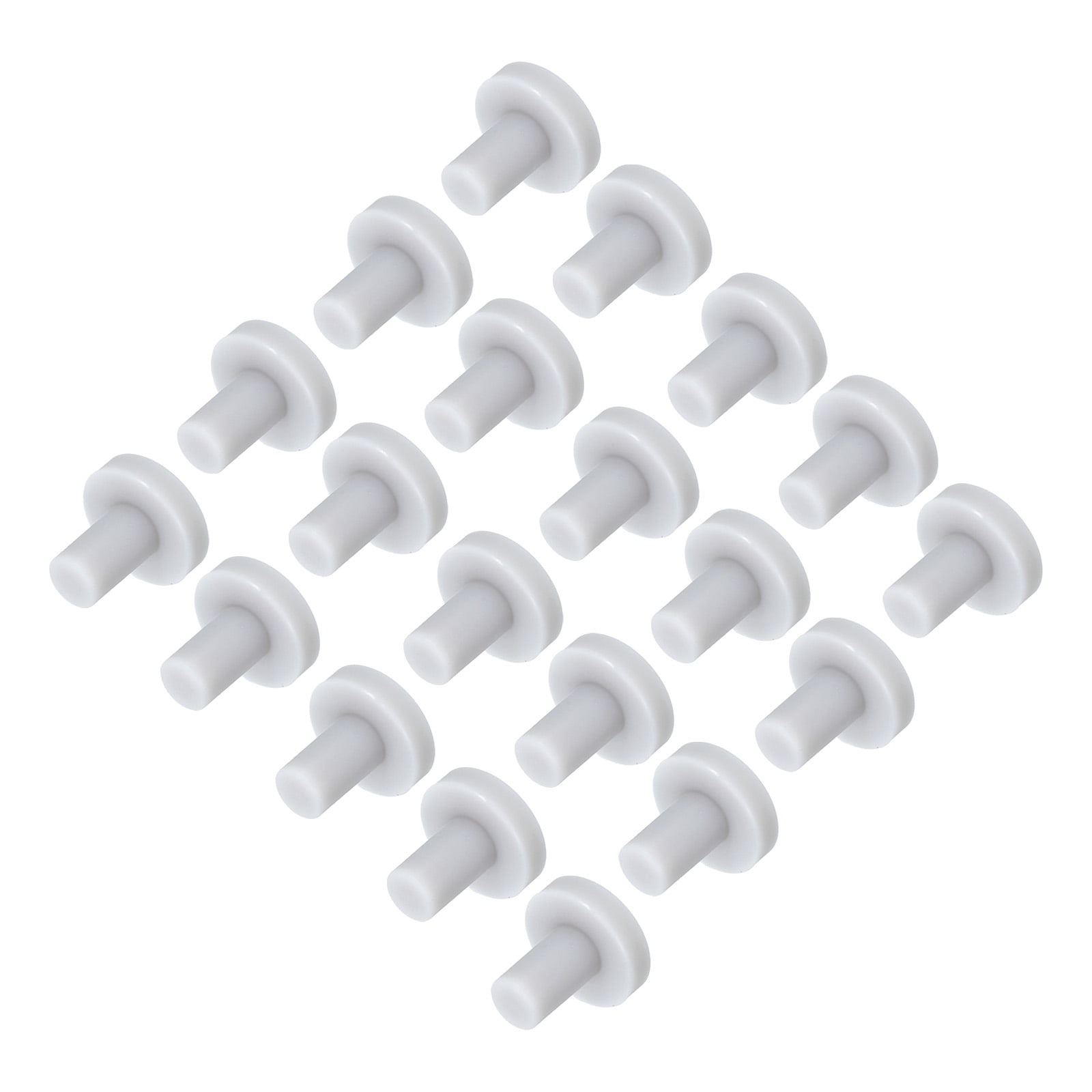 Uxcell High Temp Silicone Plug T Shaped Solid Silicon Stopper for ...