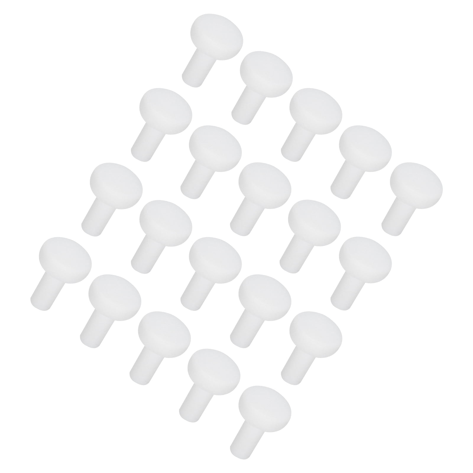 Uxcell High Temp Silicone Plug T Shaped Solid Silicon Stopper for ...