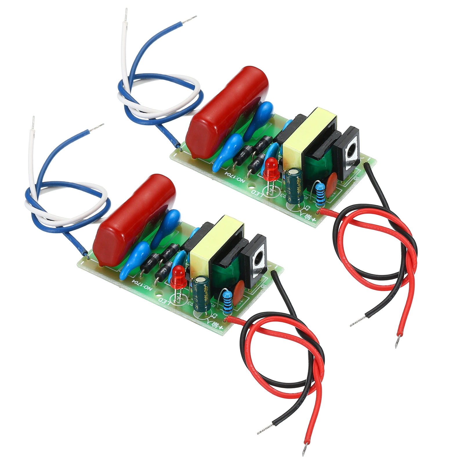 Uxcell High Voltage Generator, 2 Pack DC 3-6V 1800V Boosting Step-up ...