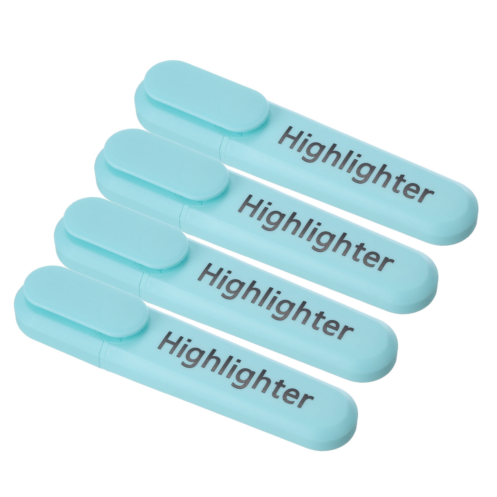 Uxcell Highlighter Pen 4 Pack Water Based Broad Tip Writing Marker Pens ...