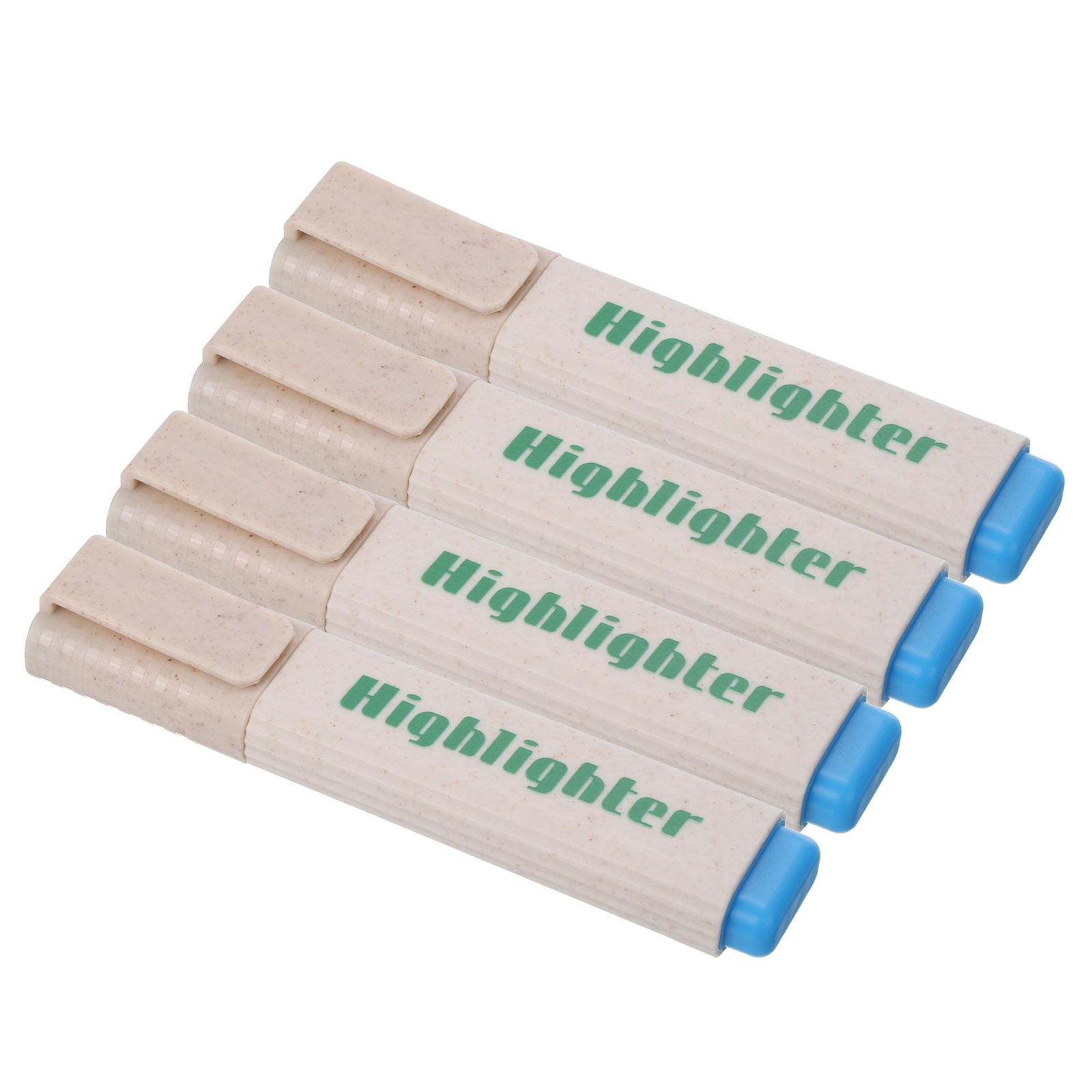Uxcell Highlighter Pen 4 Pack Water Based Broad Tip Writing Marker Pens ...