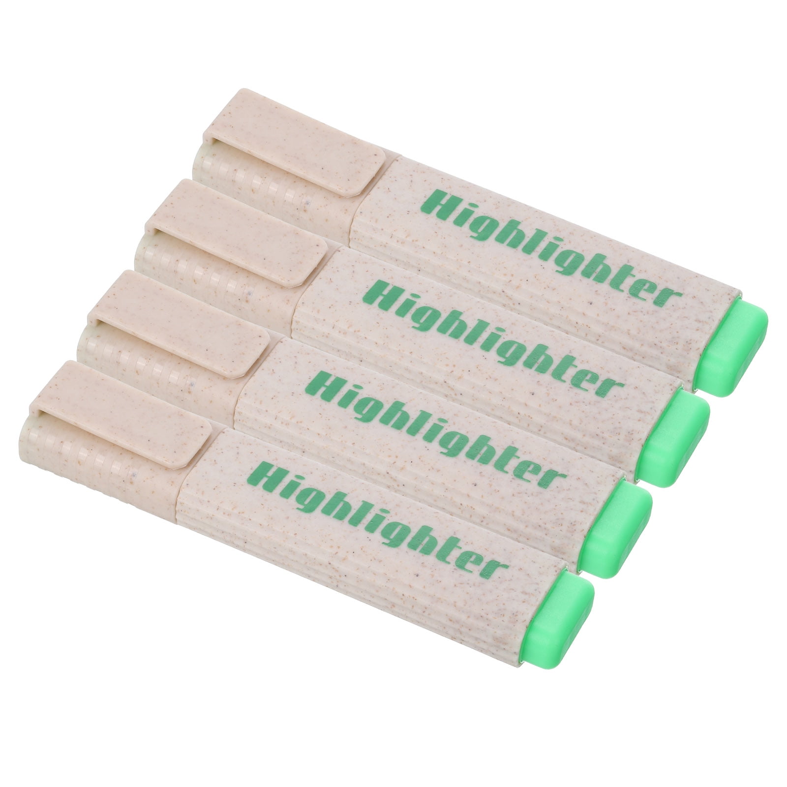 Uxcell Highlighter Pen 4 Pack Water Based Broad Tip Writing Marker Pens ...