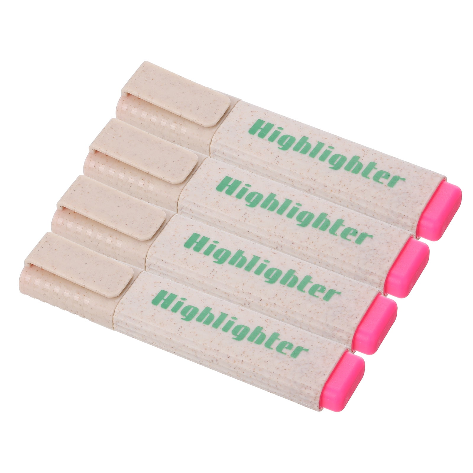 Uxcell Highlighter Pen 4 Pack Water Based Broad Tip Writing Marker Pens ...