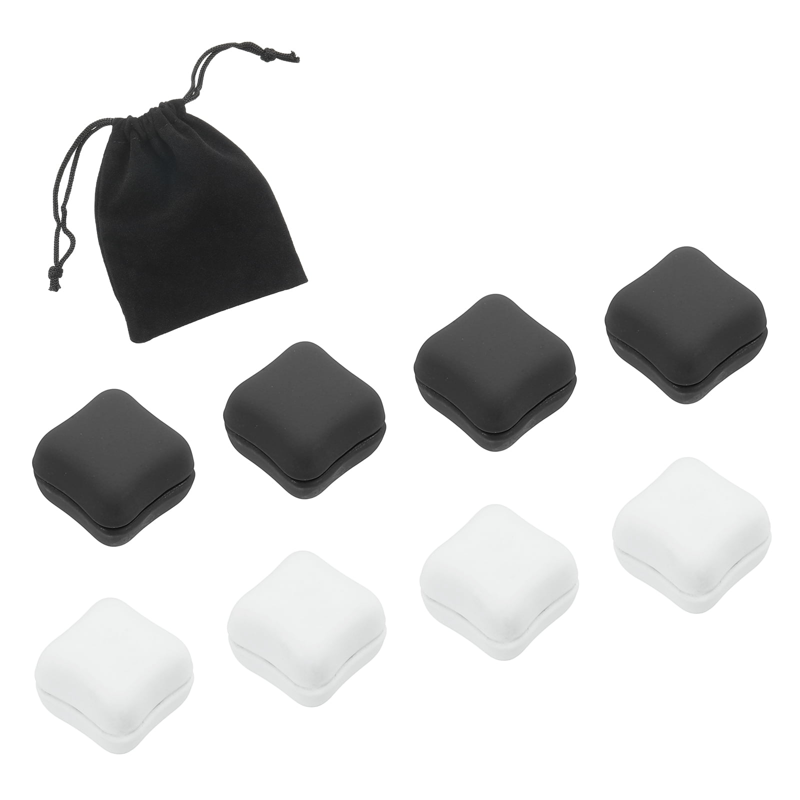 Uxcell Hijab Magnetic Pinless Pins with Storage Bag No-Snag Commercial ...