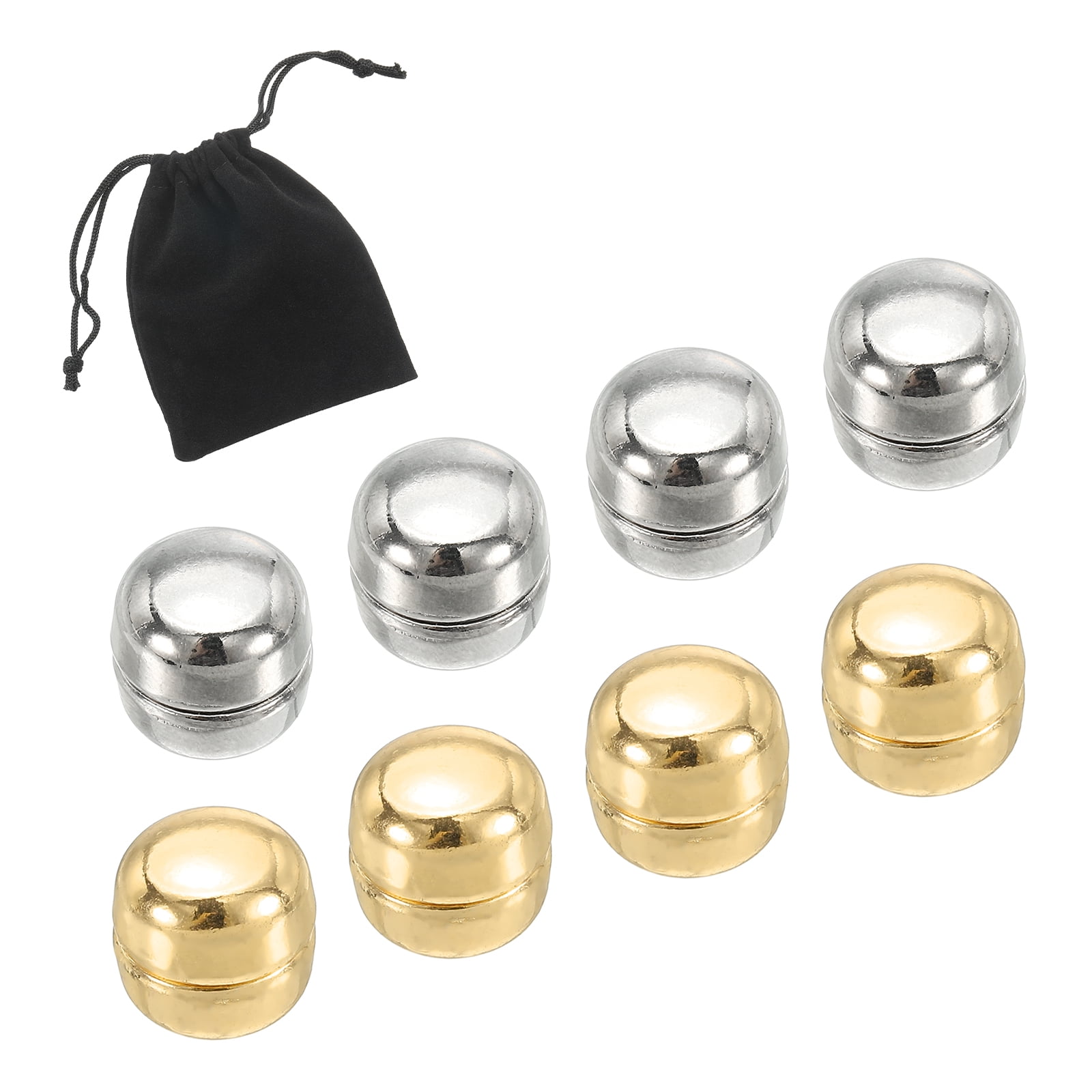 Uxcell Hijab Magnetic Pins with Storage Bag No-Snag Commercial Strength ...