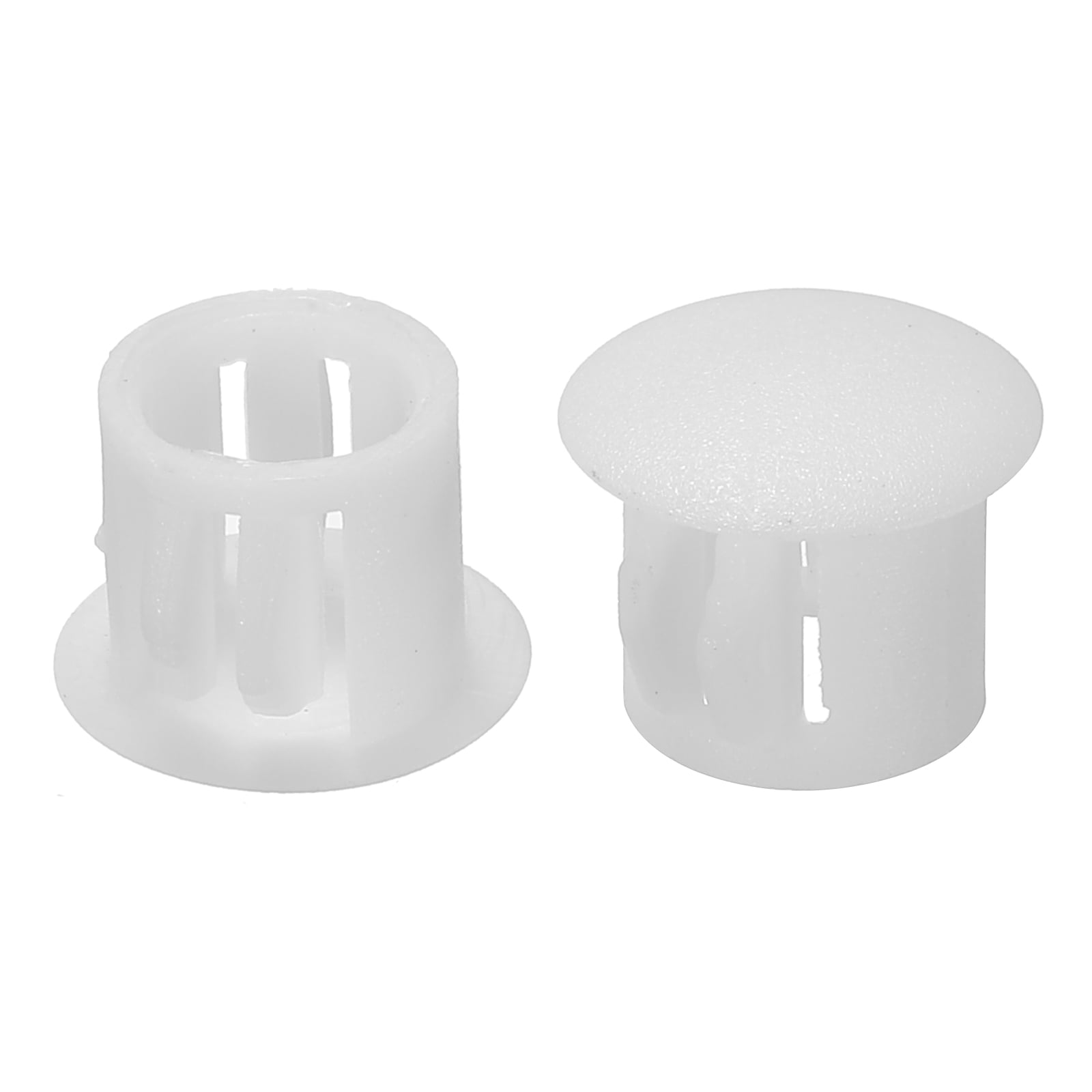 Uxcell Hole Plugs Plastic Screw Bumper Hole Plug Flush Snap Type Round ...