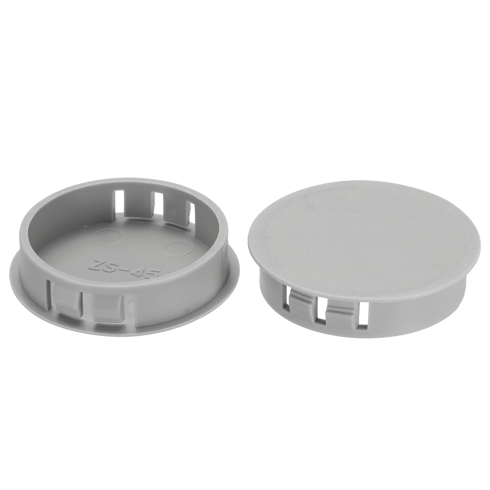 Uxcell Hole Plugs Plastic, Screw Bumper Hole Plug Flush Snap Type Round ...