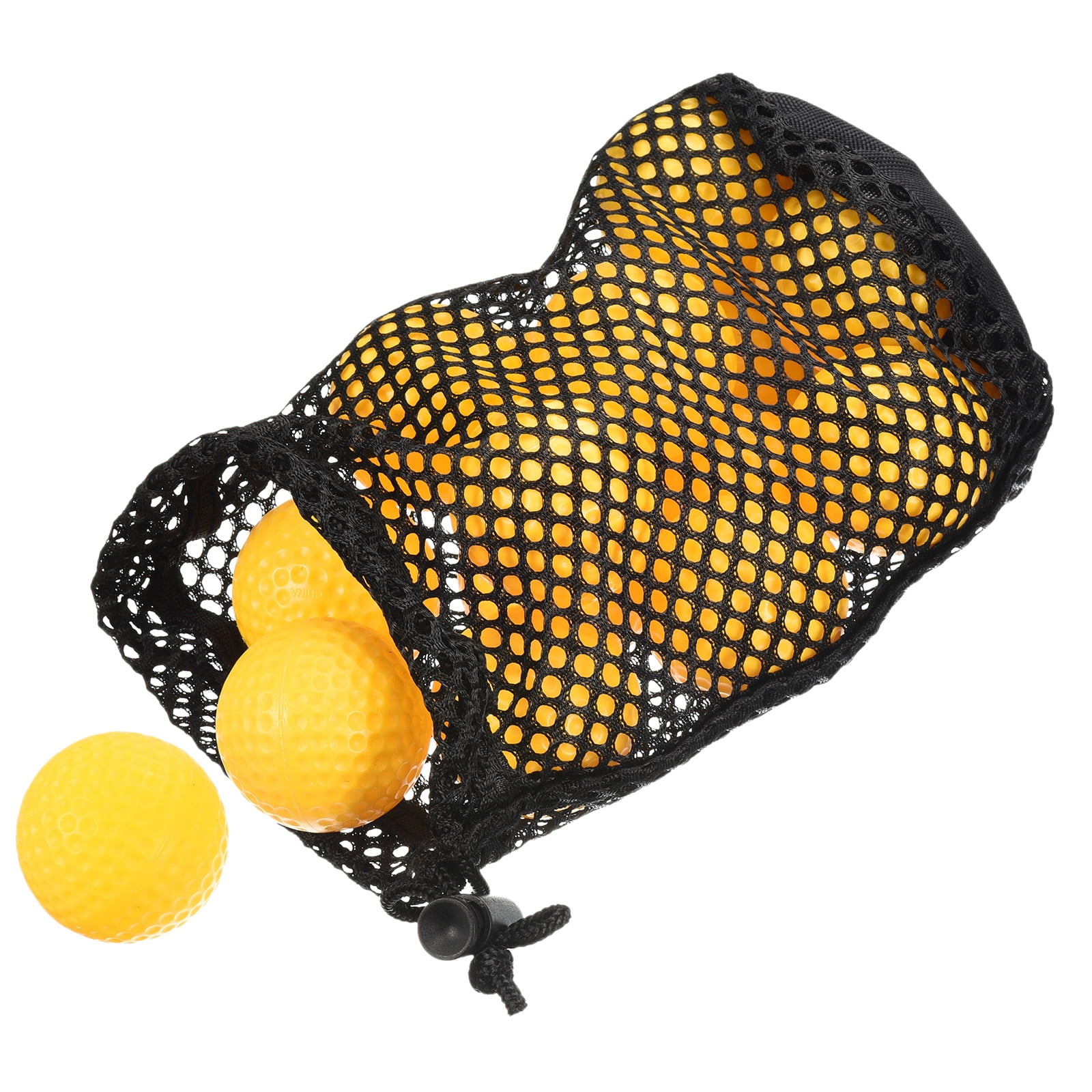 Uxcell Hollow Swing Training Driving Range Golf Practice Balls Yellow ...