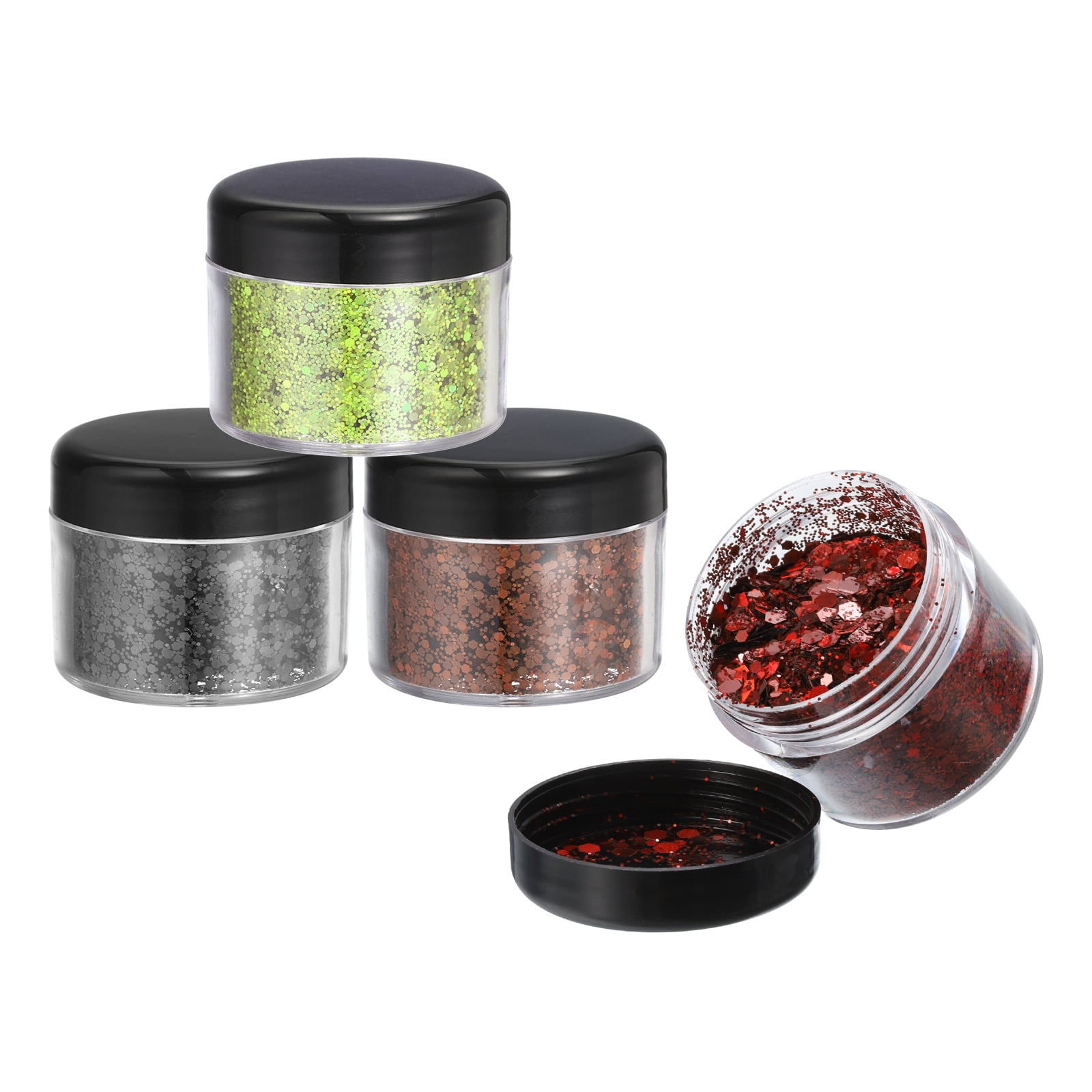 Uxcell Holographic Chunky Glitter, Craft Glitter Powder for Resin ...