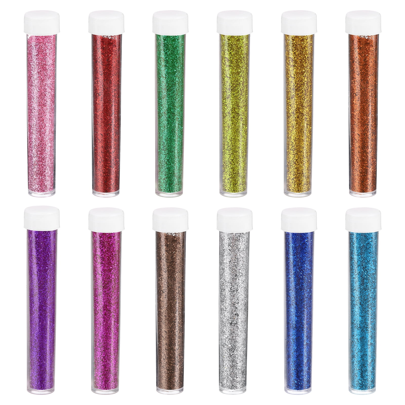 Uxcell Holographic Fine Glitter Set, 24 Jars 168g/5.93oz Sparkle Powder, Multicolored - Walmart.com