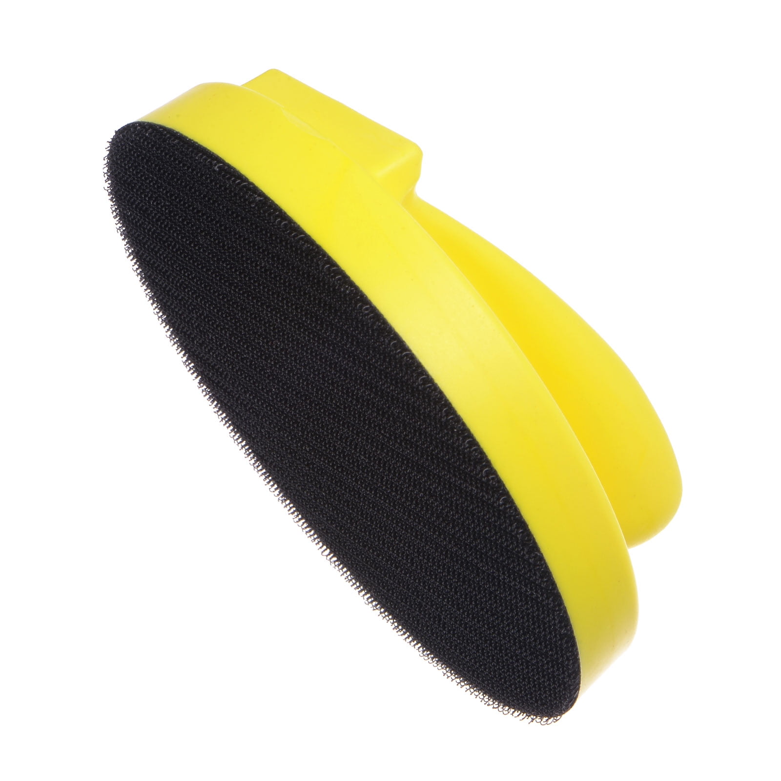 Uxcell Hook and Loop Hand Sanding Block 5 Inch Round Sanding Disc PU ...