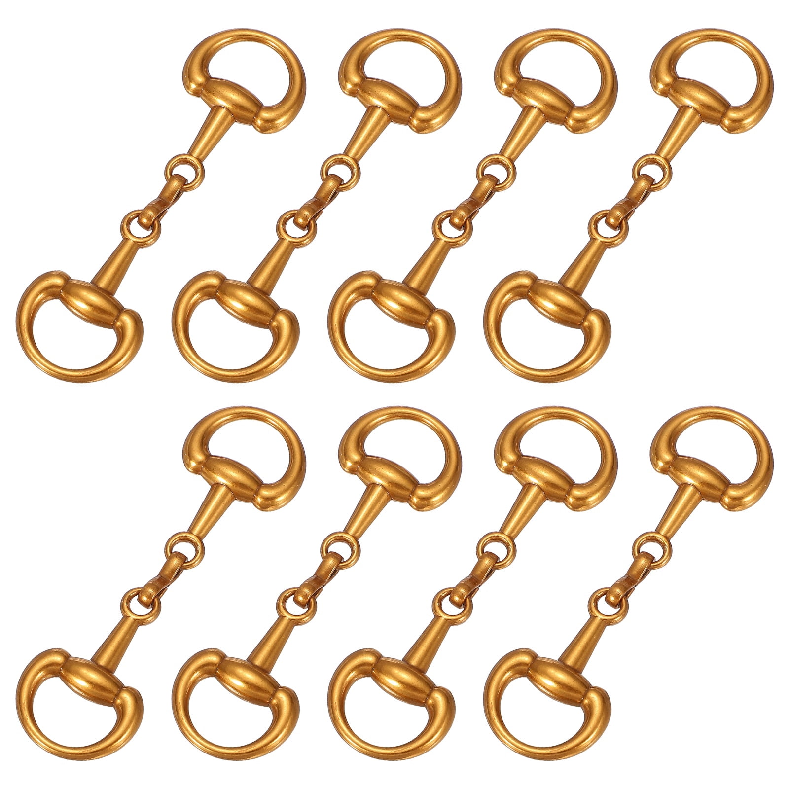Uxcell Horse Bit Buckle, Metal Scarf Buckle Ring Equestrian Racing ...