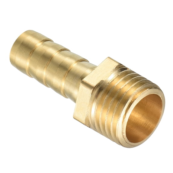Uxcell Hose Barb Fitting Straight 8mm Barbed G1/4 Male Thread, 1 Pack ...
