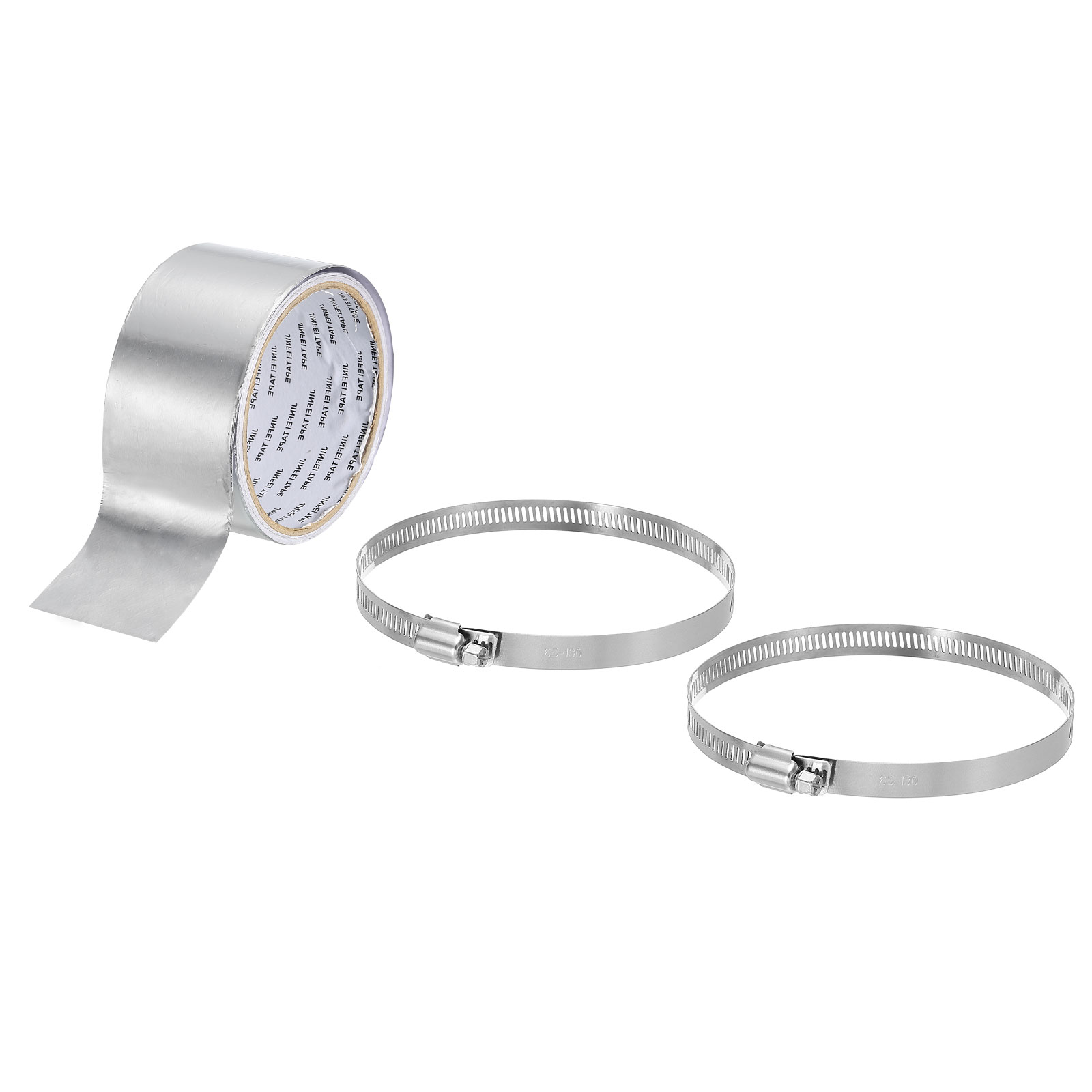 Uxcell Hose Clamp 2.36 - 4.72 Inch 2 Pack Adjustable Stainless Steel ...