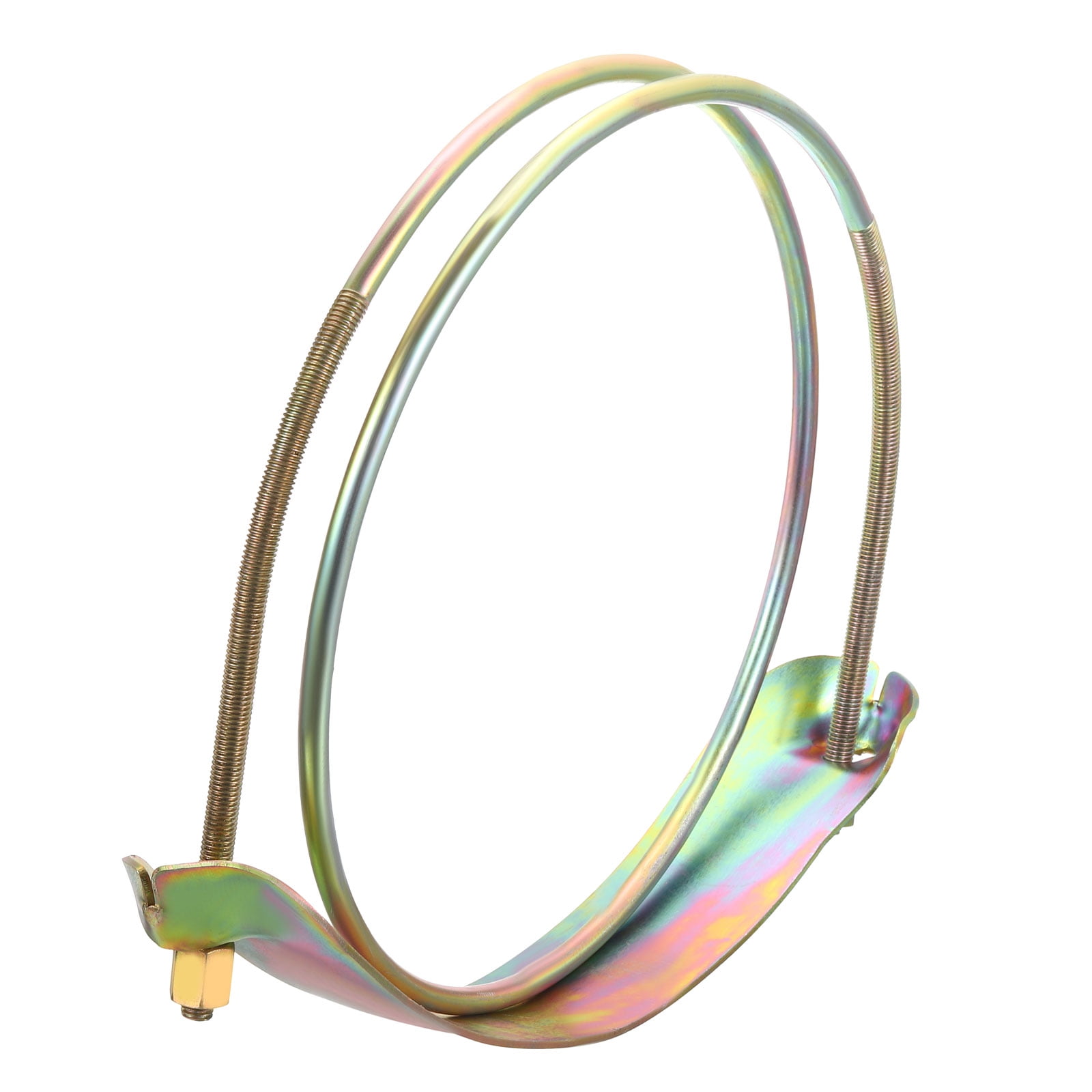 Uxcell Hose Clamps Double Steel Wire Water Pipe Clamp Adjustable 260 ...