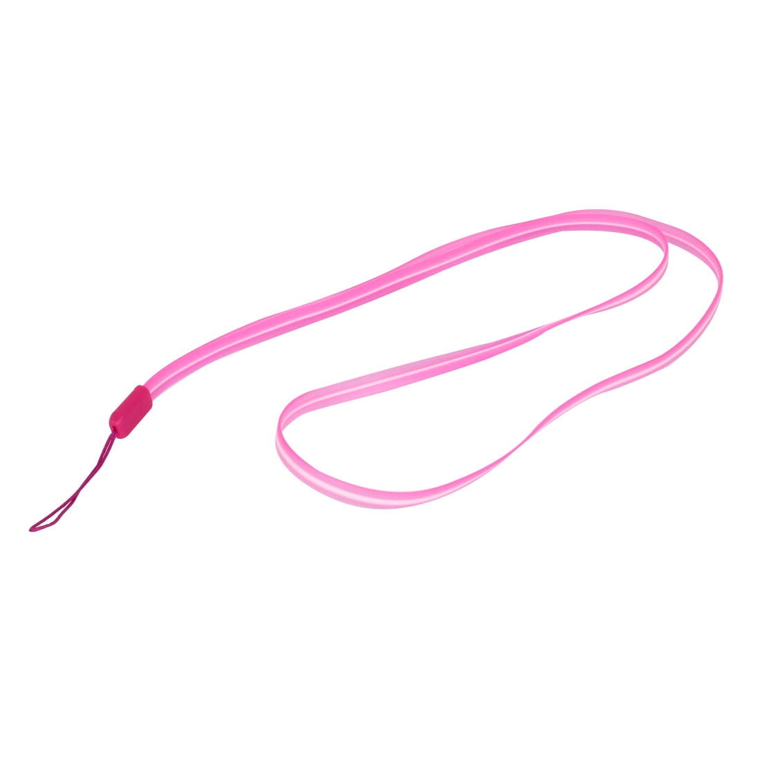 Uxcell Hot Pink Soft Neck Strap Lanyard Holder 18" Long for MP3 Cell ...