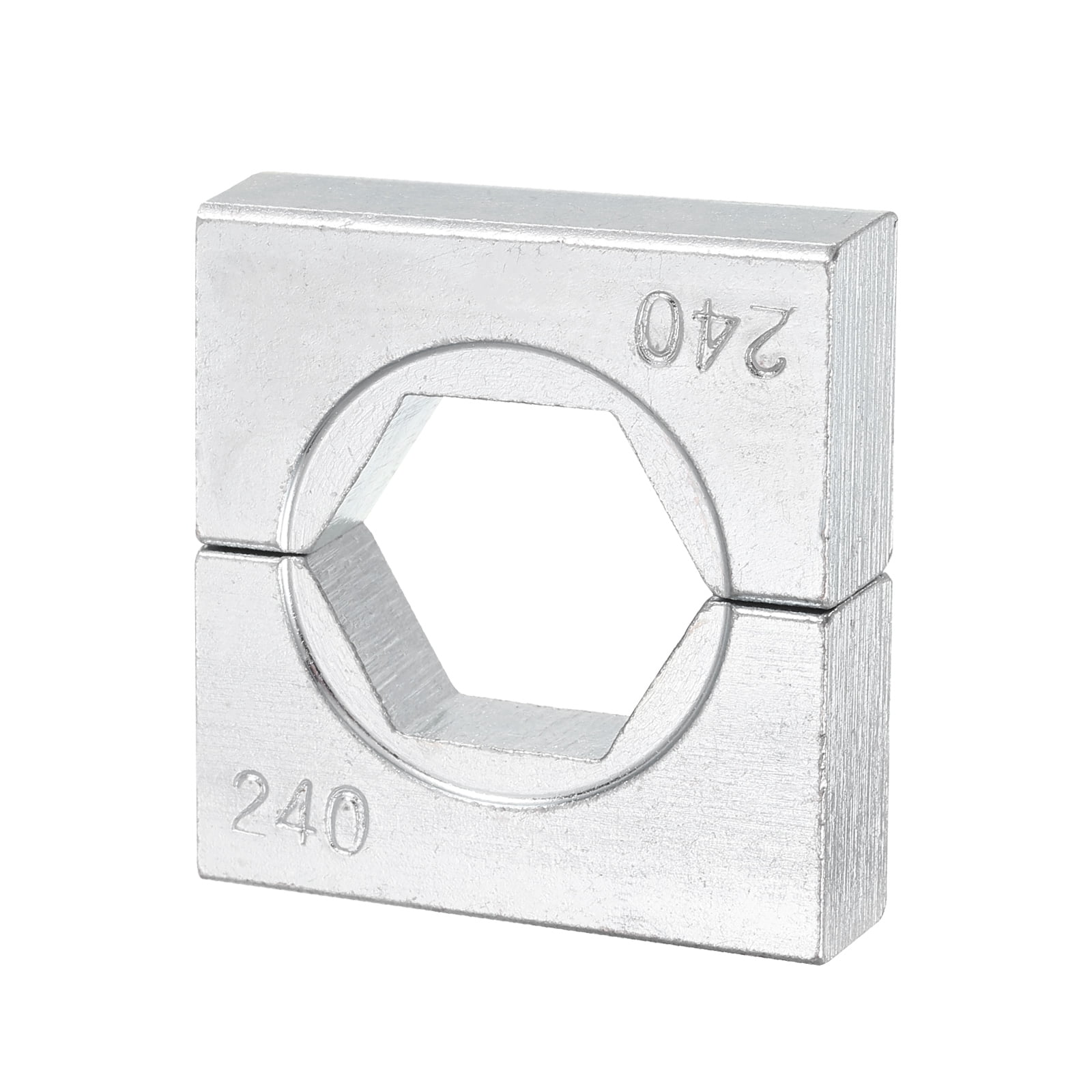 Uxcell Hydraulic Crimping Die 240mm 12 Ton Hexagon Crimper Replacement ...