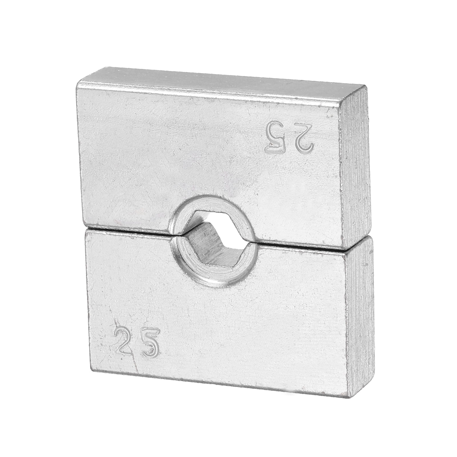 Uxcell Hydraulic Crimping Die 3AWG 25mm 12 Ton Hexagon Crimper ...