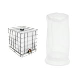 Uxcell IBC Lid Filter 210mm Long Washable Nylon Fine Mesh Filter for ...