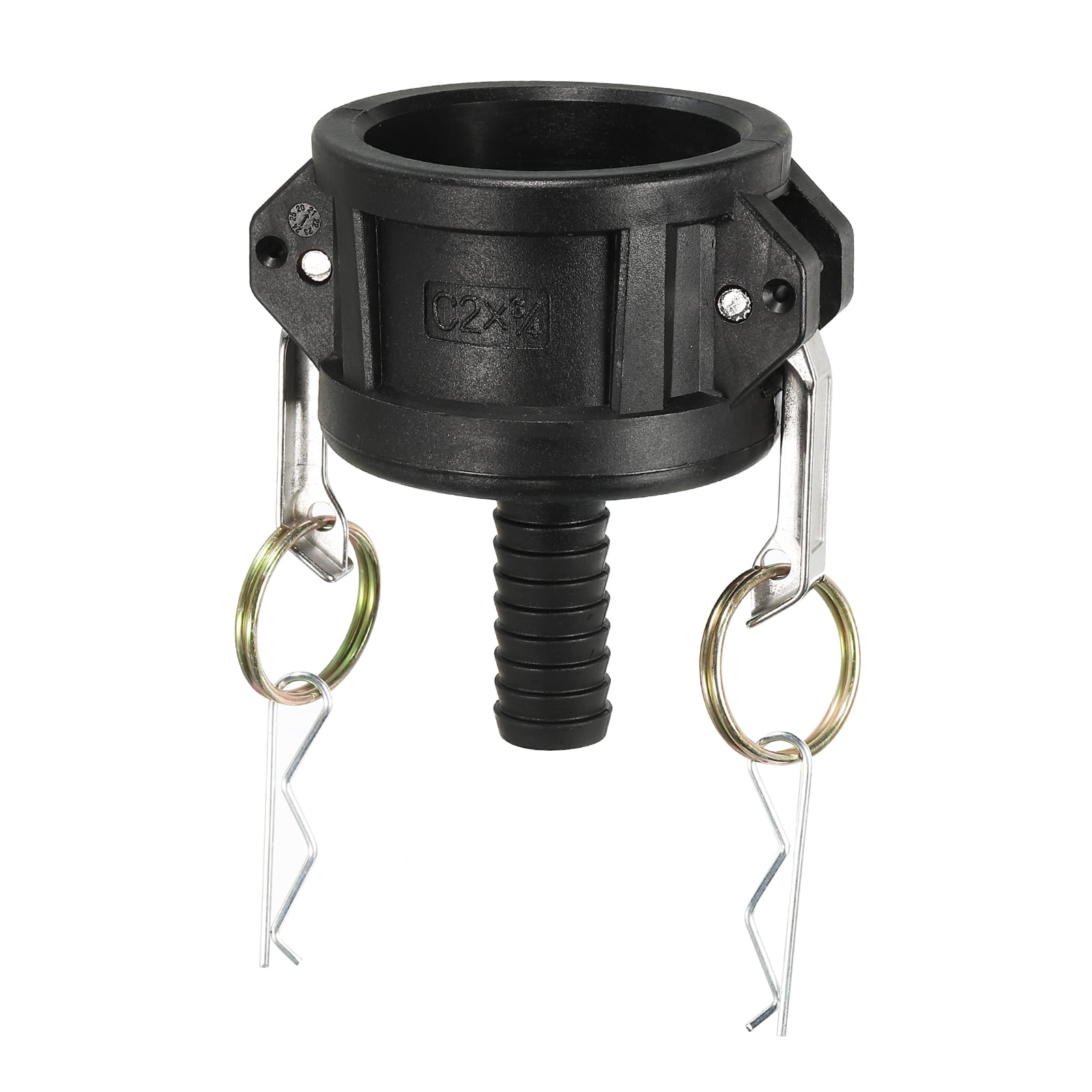 Uxcell IBC Tote Adapter 2" Cam Lock to 20mm Barb Fitting, Drain Adapter ...