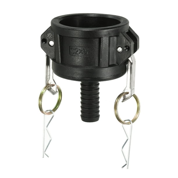 Uxcell IBC Tote Adapter 2" Cam Lock to 20mm Barb Fitting, Drain Adapter ...