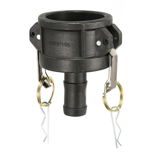 Uxcell IBC Tote Adapter 2" Cam Lock to 25mm Barb Fitting, Drain Adapter ...