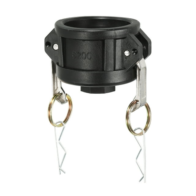 Uxcell IBC Tote Adapter 2" Cam Lock to 3/4" Female Thread, Drain ...