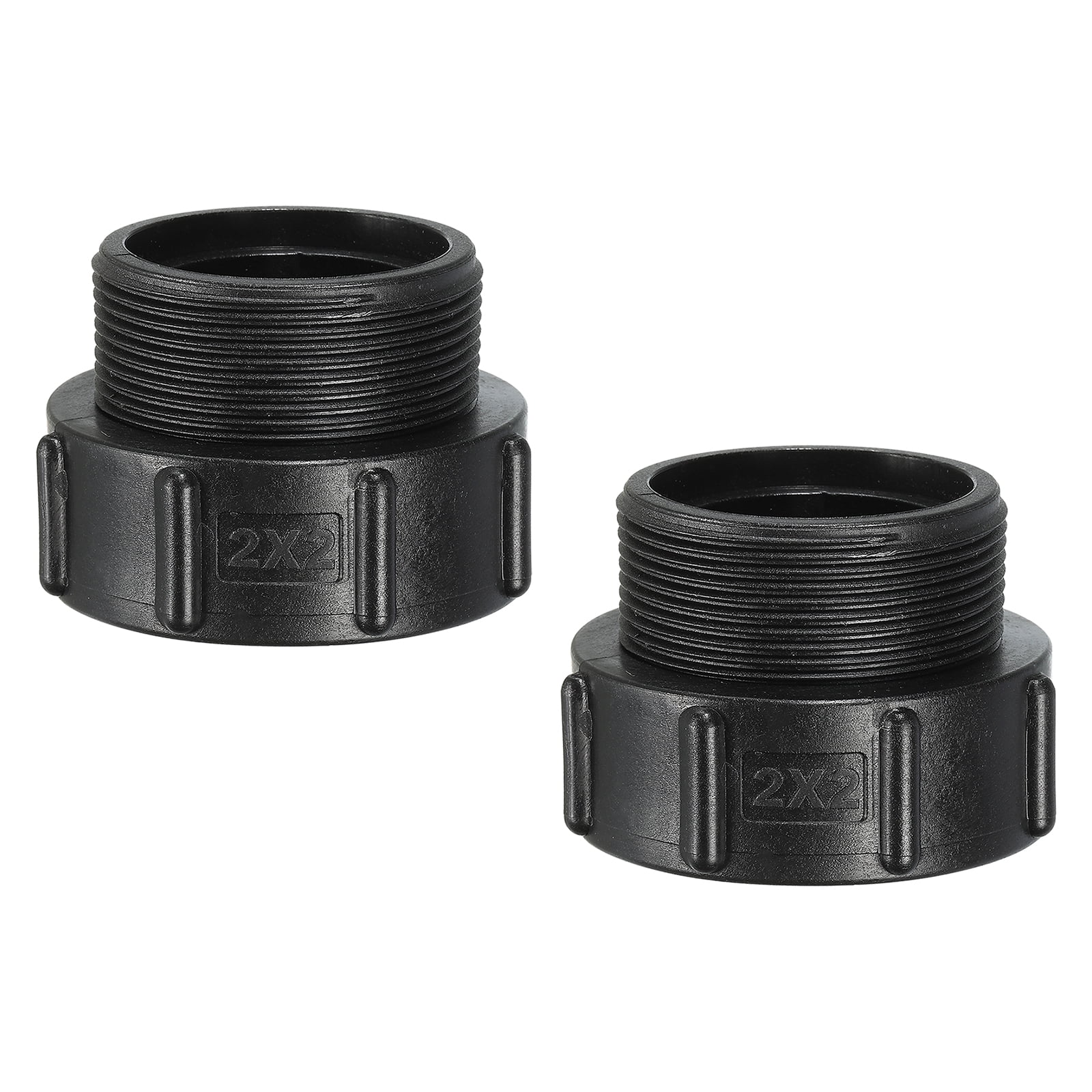 Uxcell IBC Tote Adapter S60x6 Coarse Thread 2 BSP Male Thread, 2 Pack ...