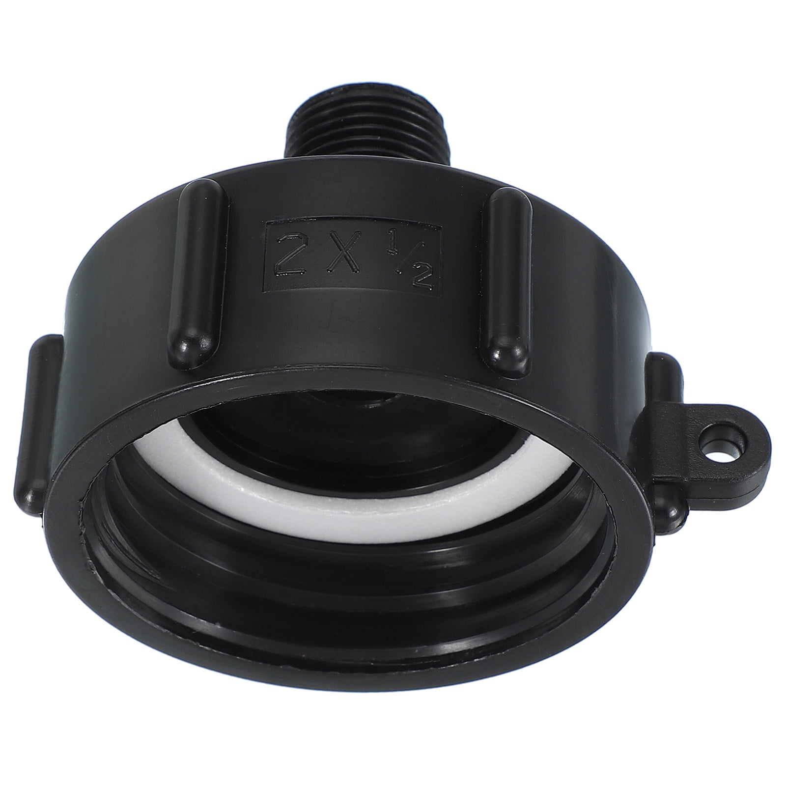 Uxcell IBC Tote Hose Adapter, Black 20mm Outer Wire and 1/2" Hose ...