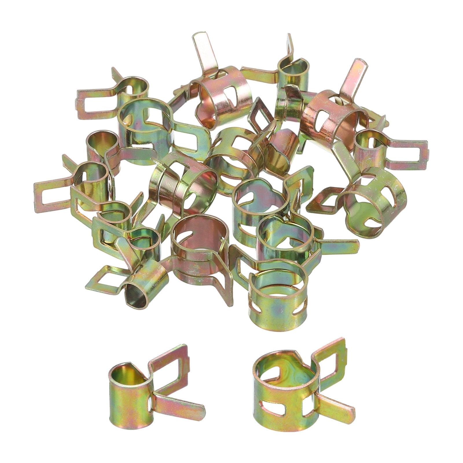 Uxcell ID 5mm 9mm 3/16 Inch 11/32 Inch Fuel Line Hose Clips, Pipe ...