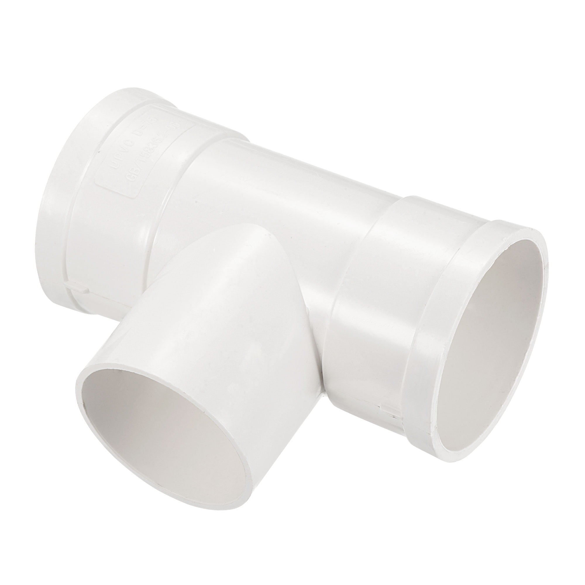 Uxcell ID 75mm/3" OD 70mm/2.8" Pipe Fitting, 1 Pack Splitter Duct Hose ...