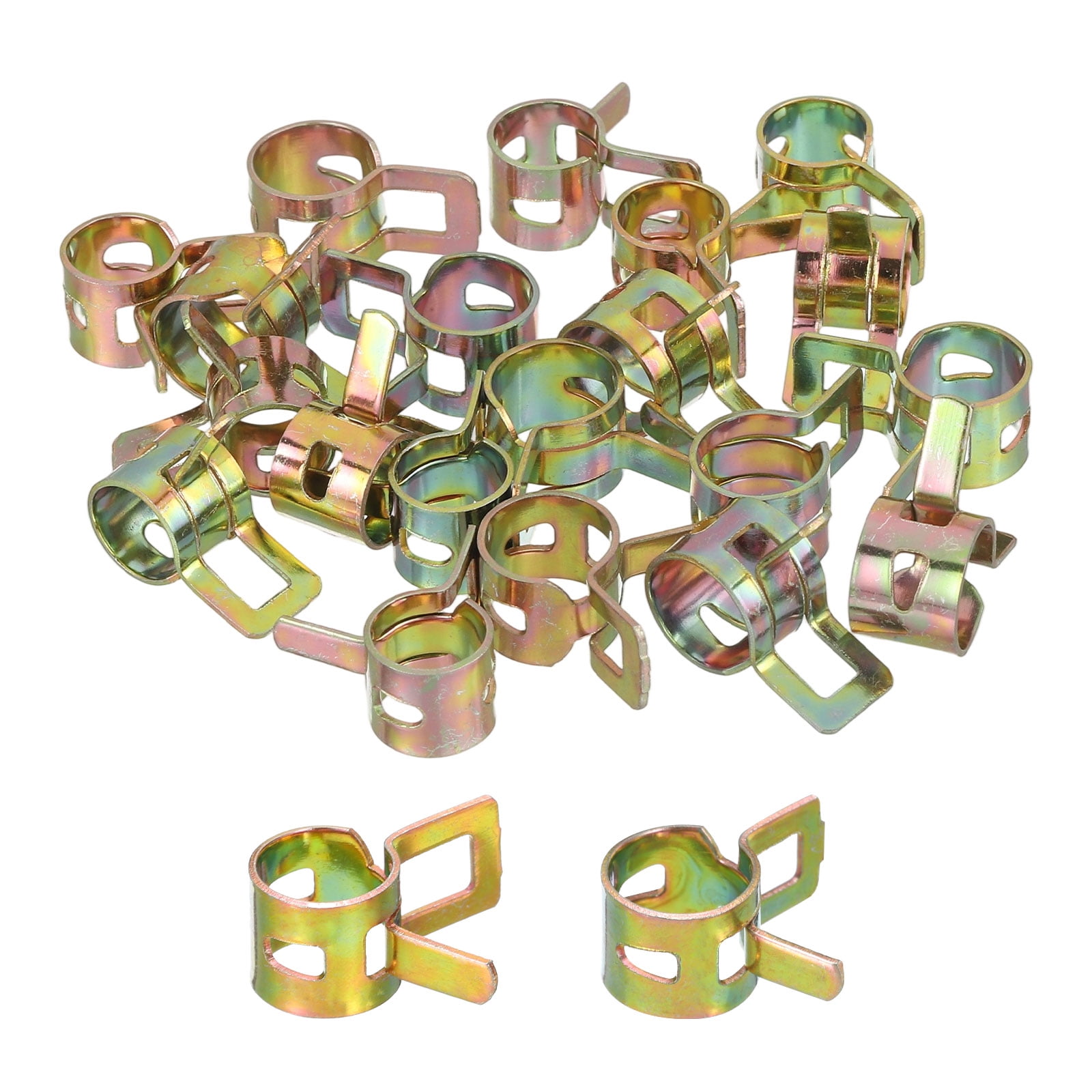 Uxcell ID 8mm 9mm 5/16 Inch 11/32 Inch Fuel Line Hose Clips, Pipe ...