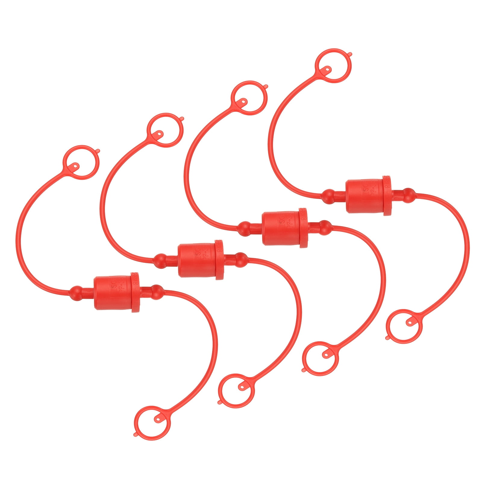 Uxcell ISO-B Hydraulic Coupler Male Dust Cap and Female Plug Cover ...