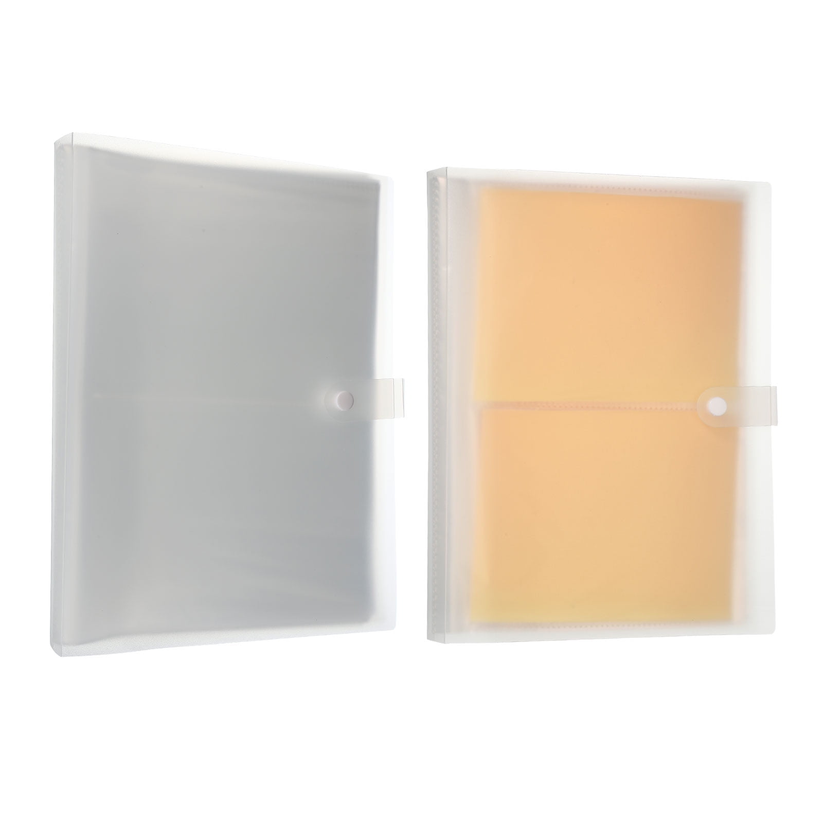 Uxcell Index Cards Holder, Cards Organizer Pouches Book Binder Cards ...